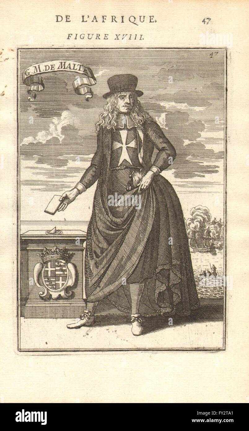 GREGORIO CARAFA: Grand Master Knights Hospitaller of St John, Malta ...