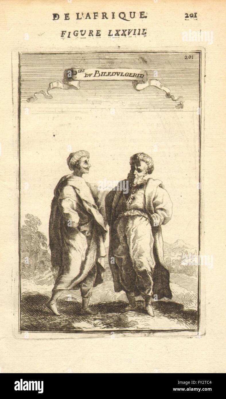 NORTH AFRICA: People of Biledulgerid (former North African state ...