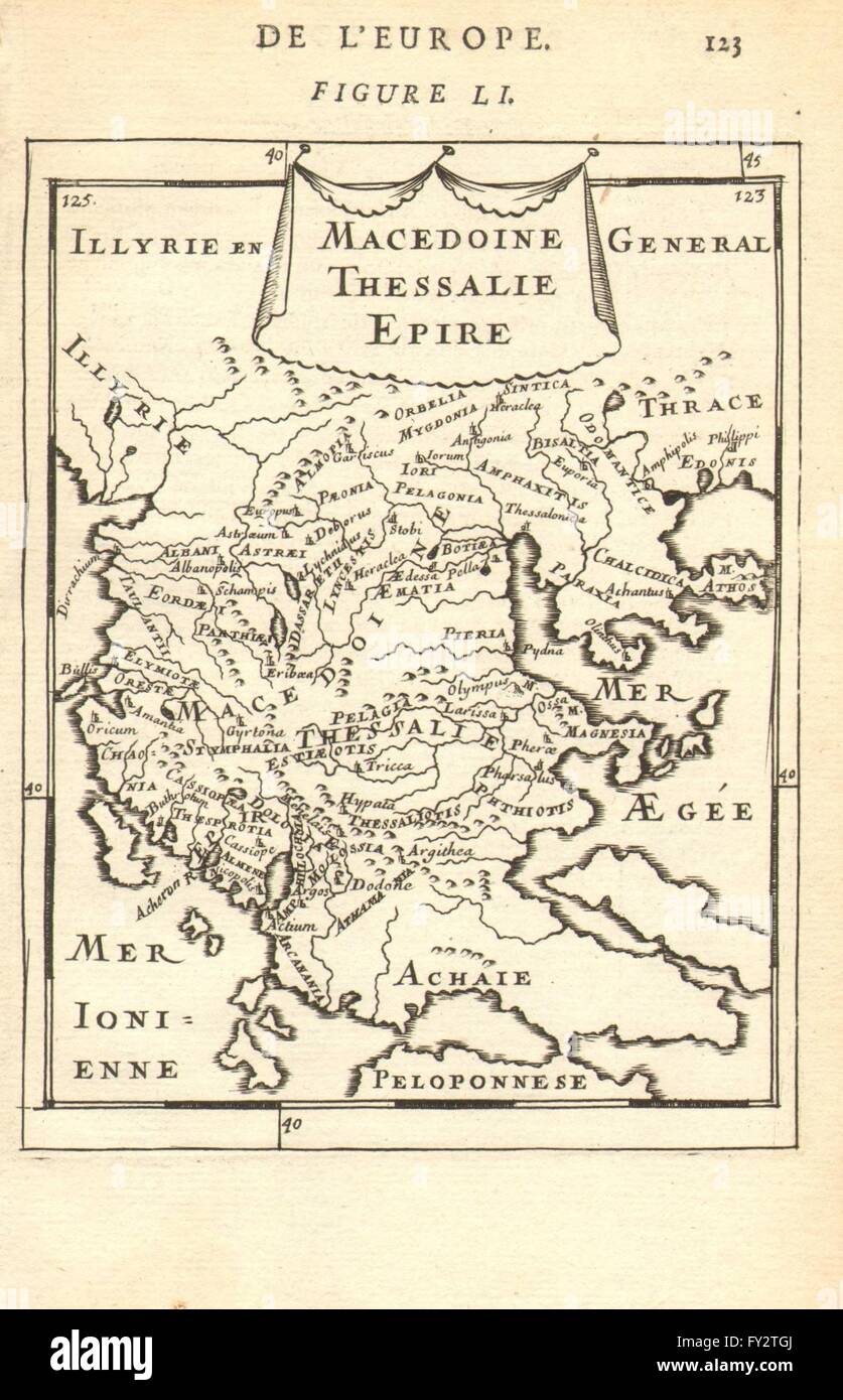 Thessaly greece europe map hi-res stock photography and images - Alamy