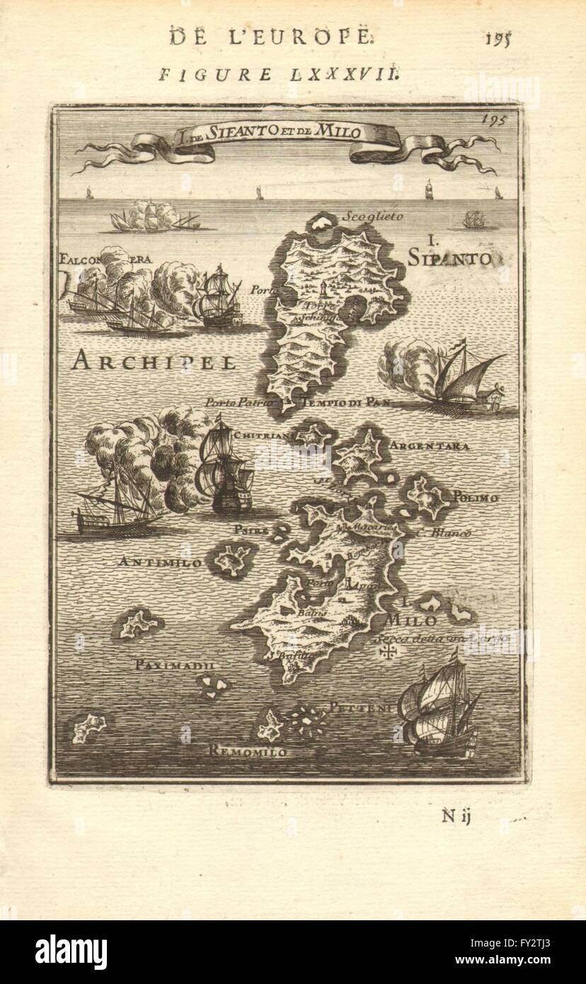 Cyclades map hi-res stock photography and images - Alamy