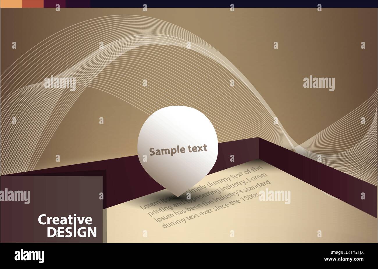 Creative design background Stock Vector Image & Art - Alamy