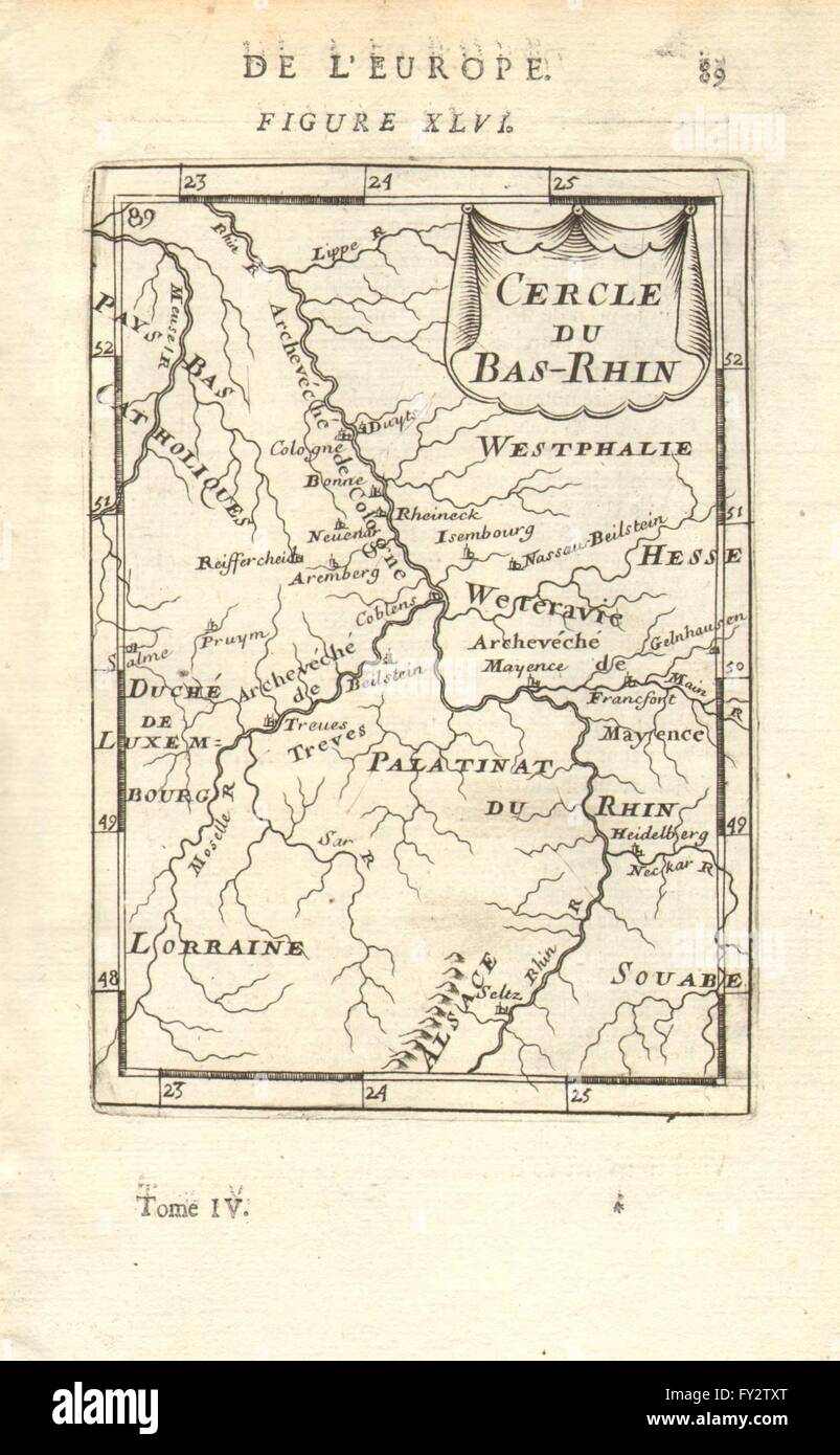 Nordrhein westfalen map hi-res stock photography and images - Alamy