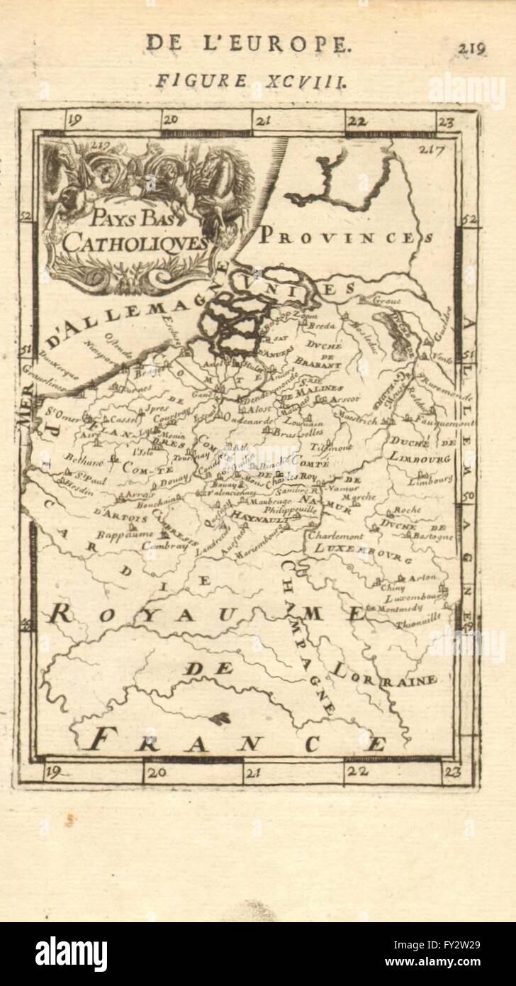 Map Of Europe Seventeenth Century High Resolution Stock Photography and ...