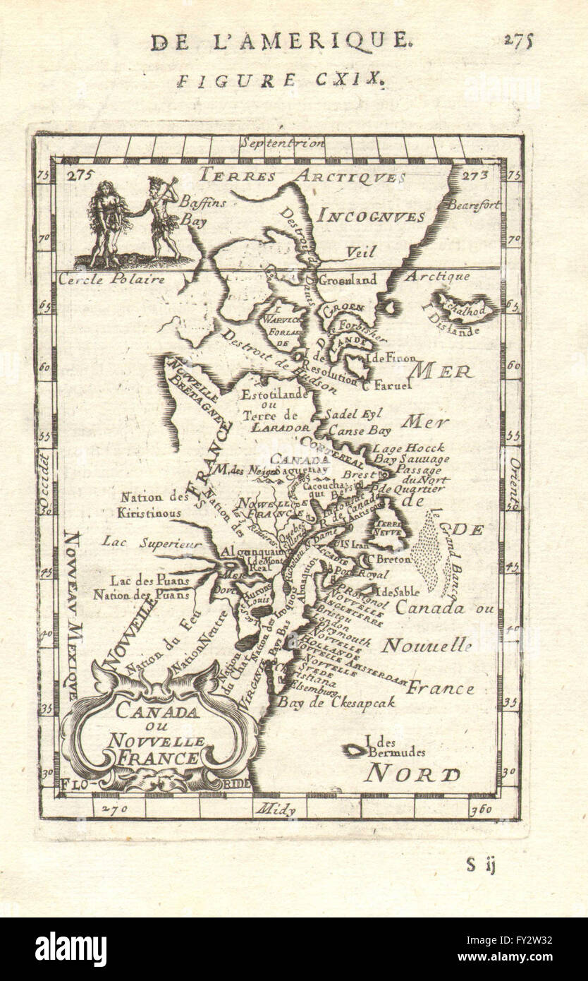 North america map 17th hi-res stock photography and images - Alamy