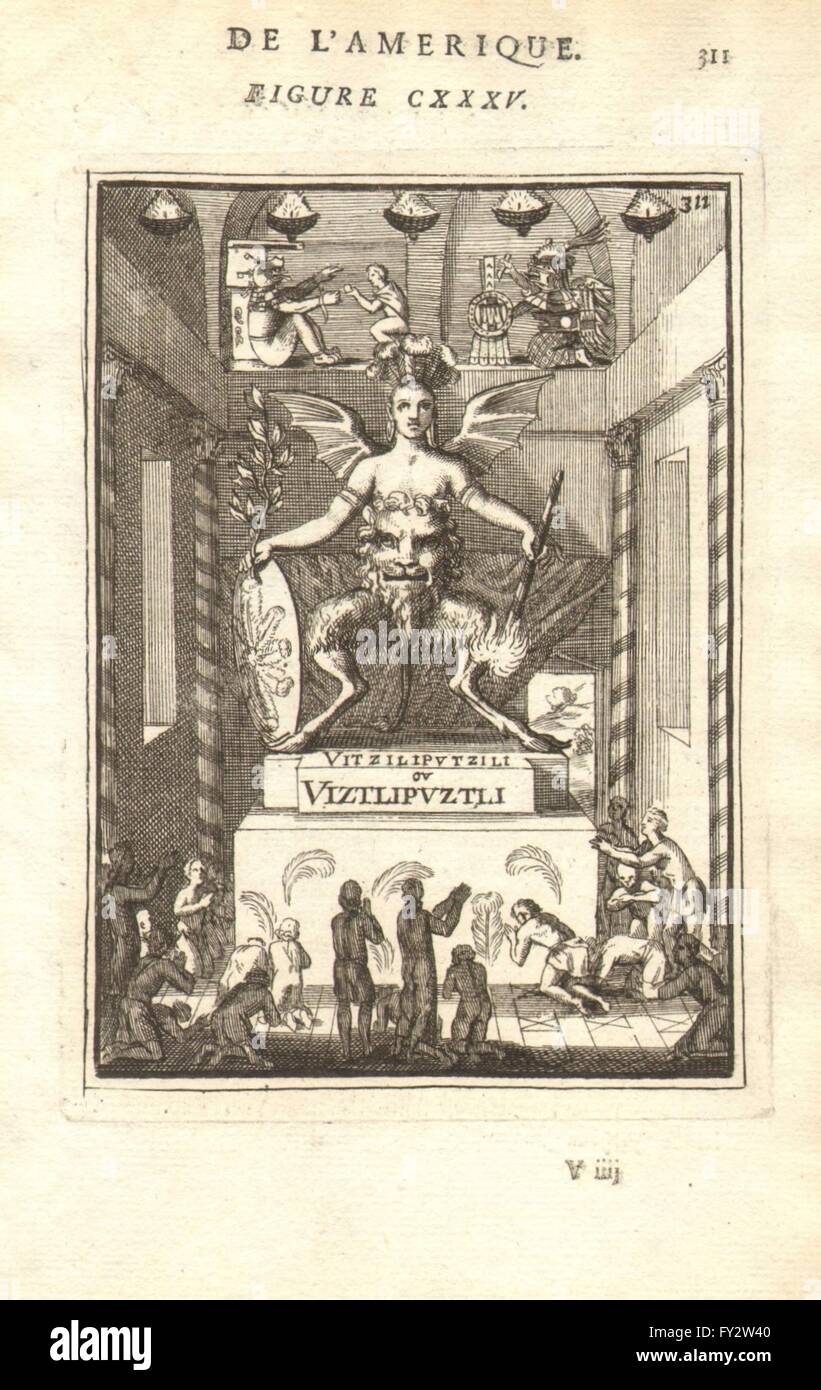 Aztec God Of War Huitzilopochtli Statue