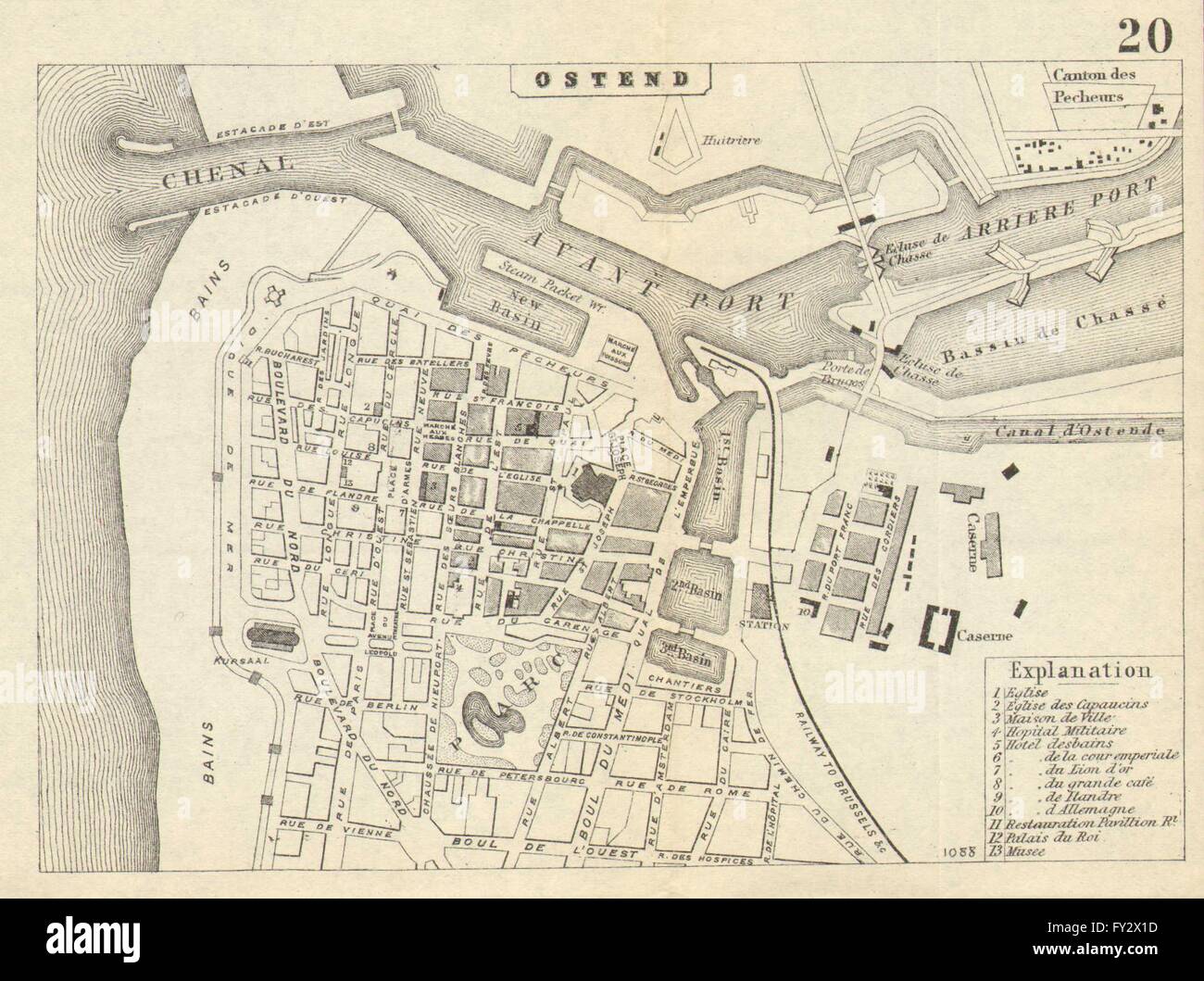 Ostende city hi-res stock photography and images - Alamy