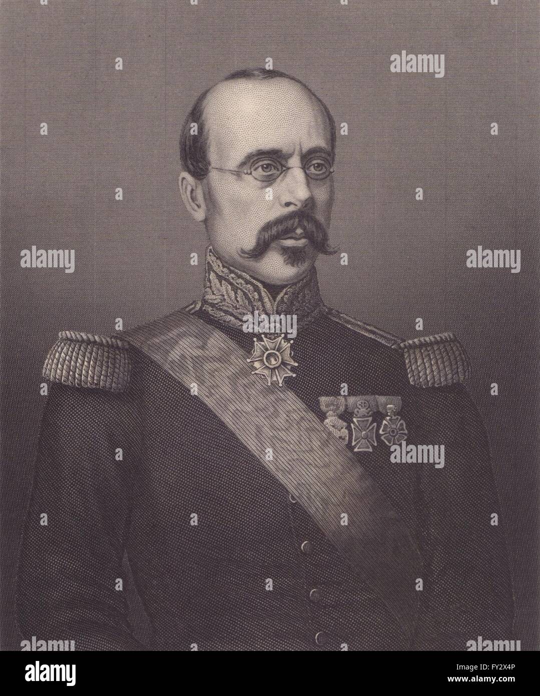 FRANCO-PRUSSIAN WAR: General Faidherbe. France. Militaria, antique ...