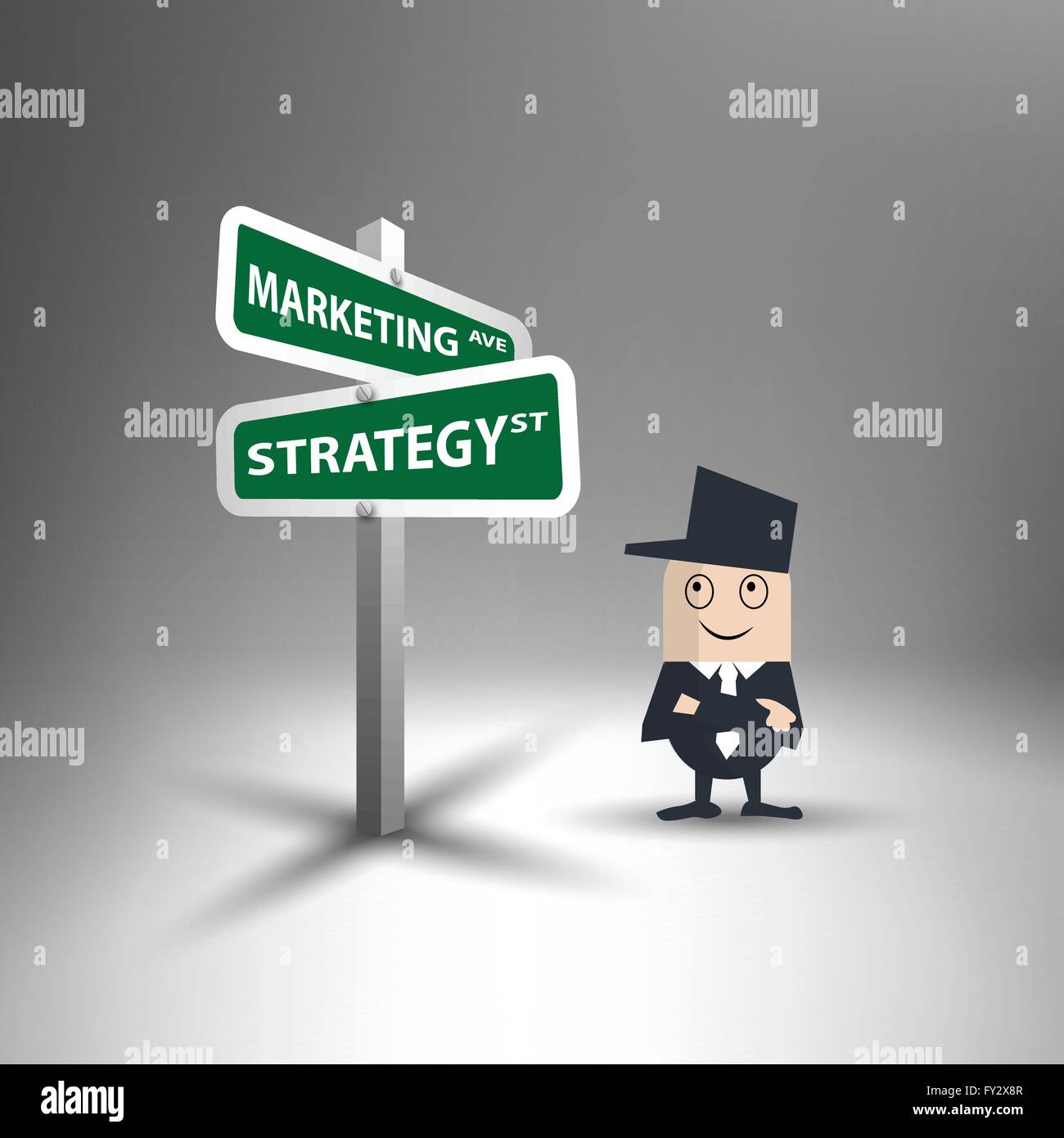 Man looking information in Stock Vector Images - Alamy