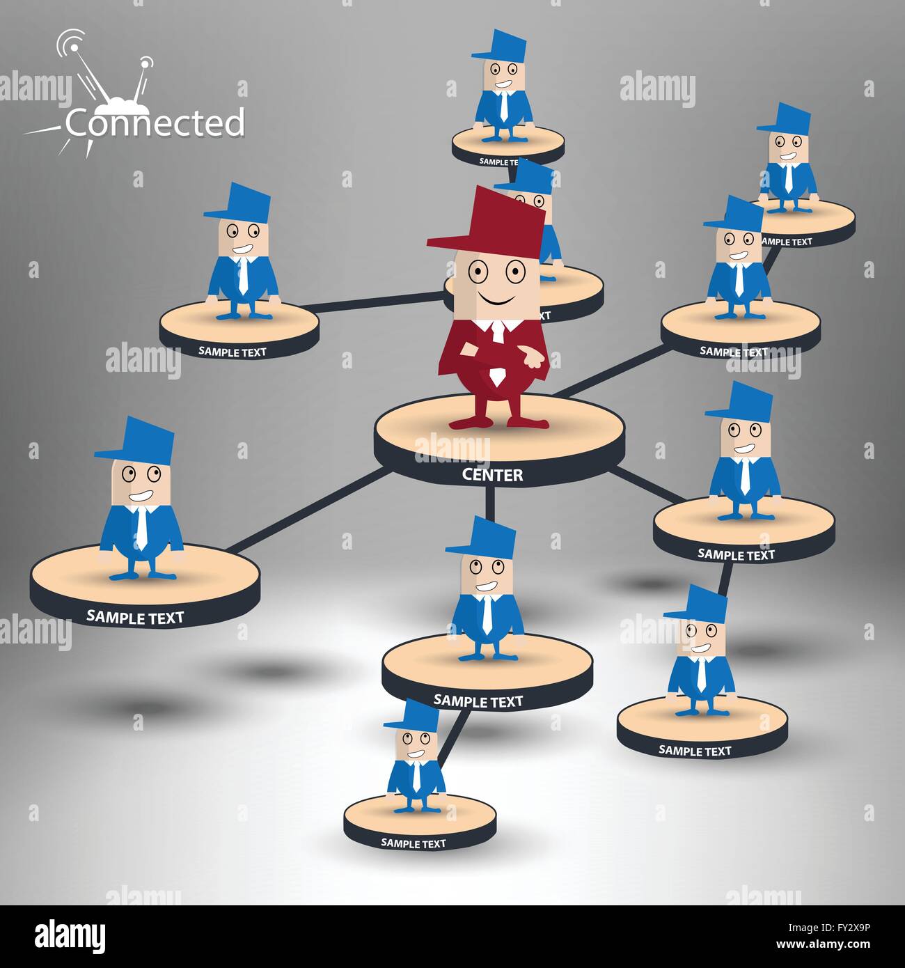 Connectivity conceptual artwork hi-res stock photography and images - Alamy