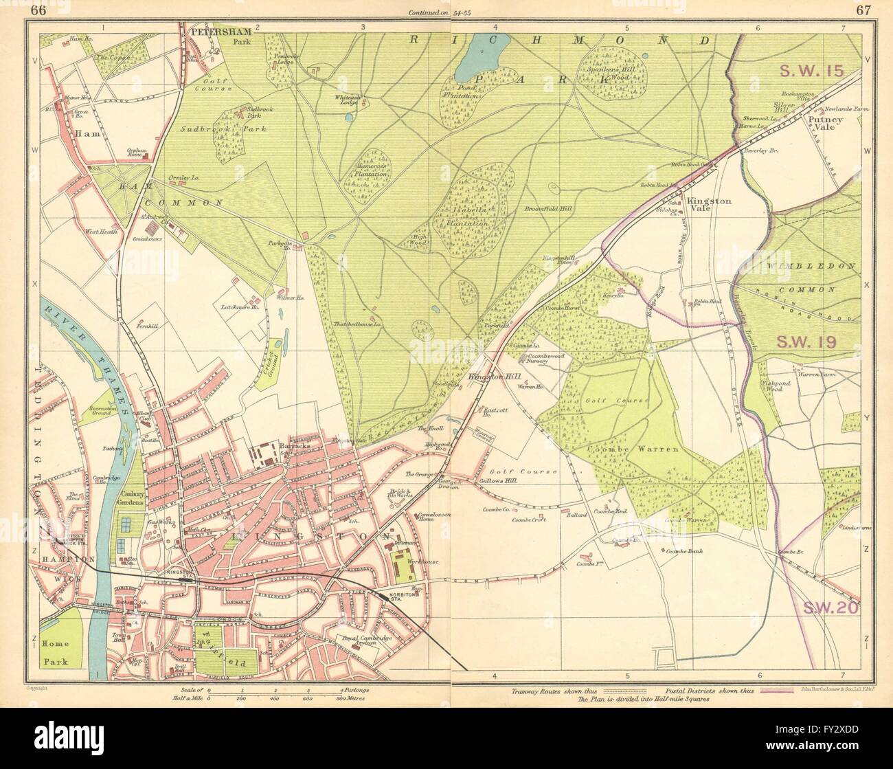 Wimbledon Park Map High Resolution Stock Photography and Images - Alamy