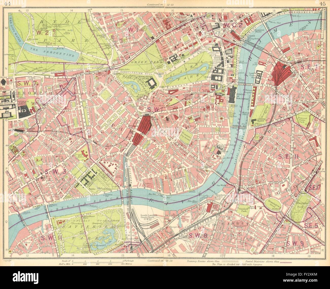 Mayfair map london hi-res stock photography and images - Alamy