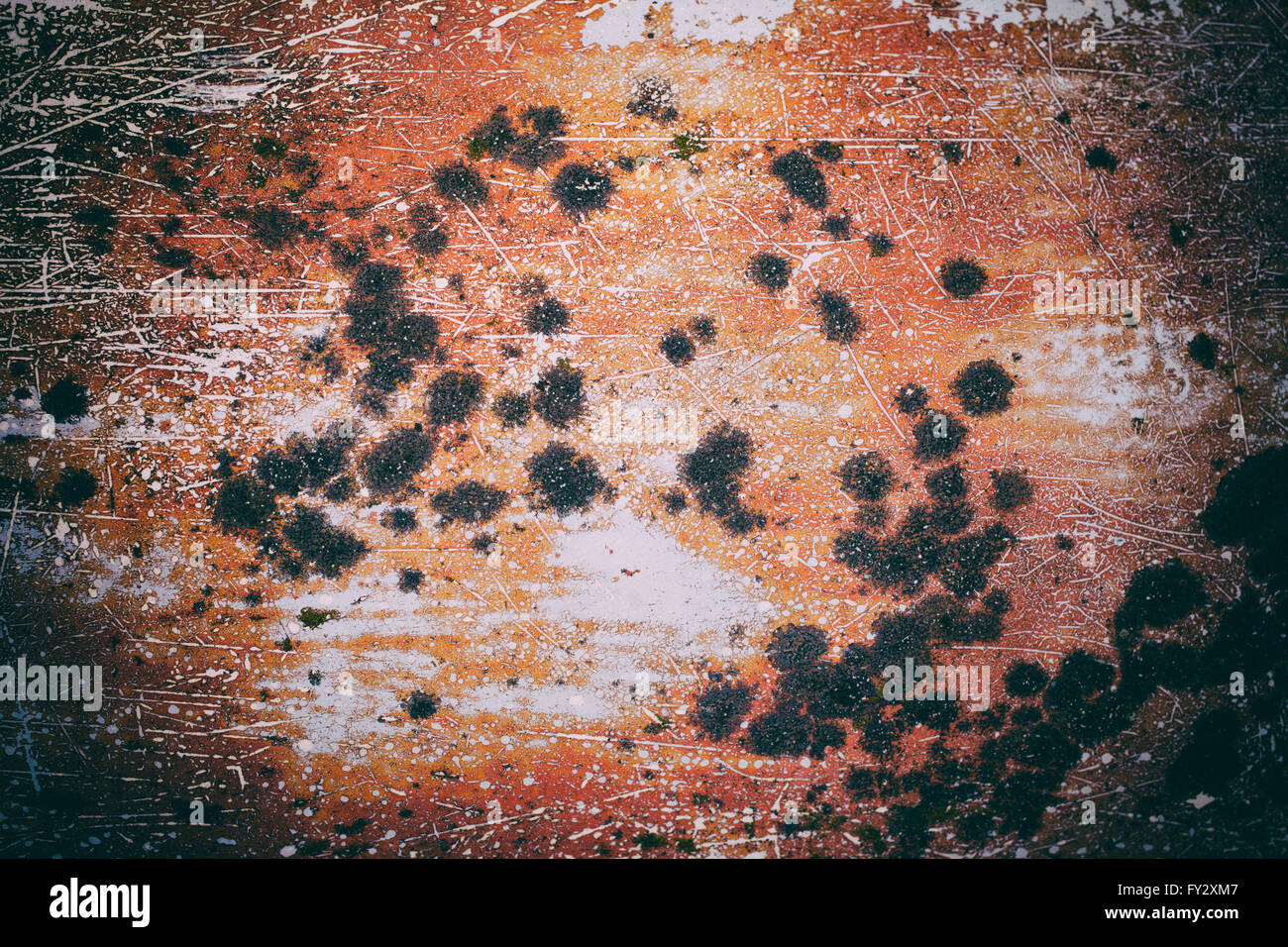old rusty metal plate for background Stock Photo - Alamy