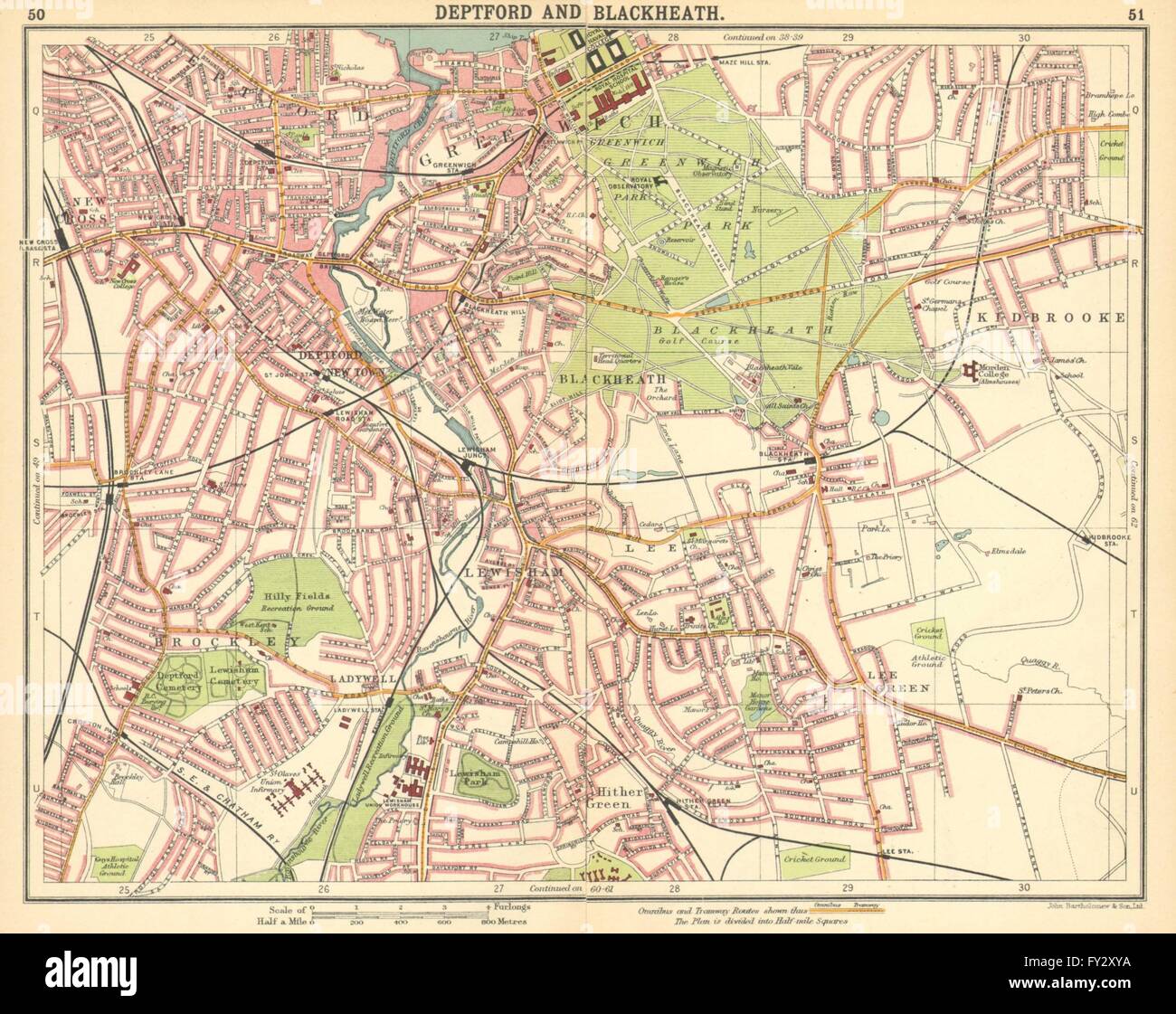 Kidbrooke map hi-res stock photography and images - Alamy