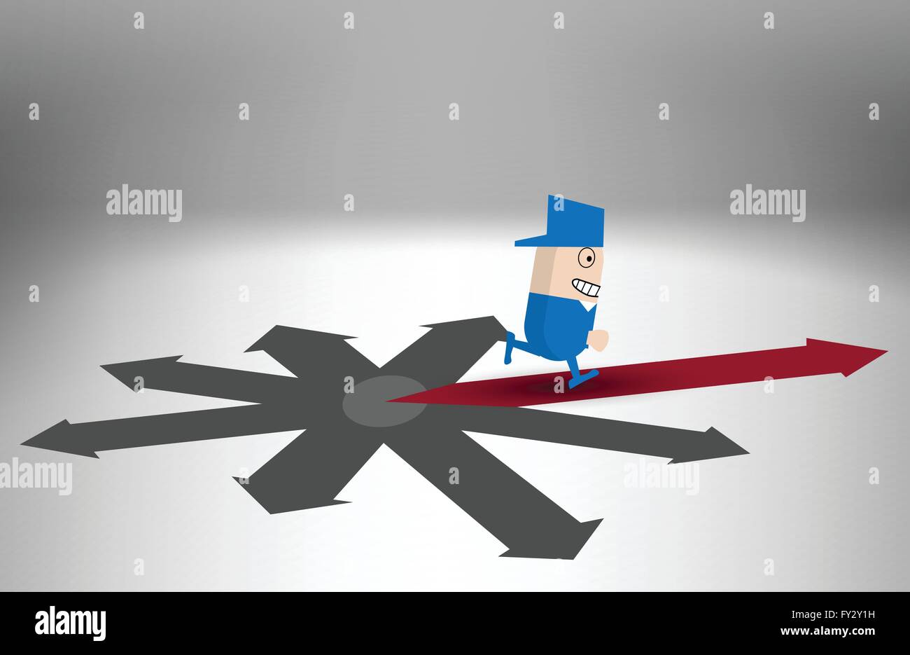 Decision cartoon hi-res stock photography and images - Alamy