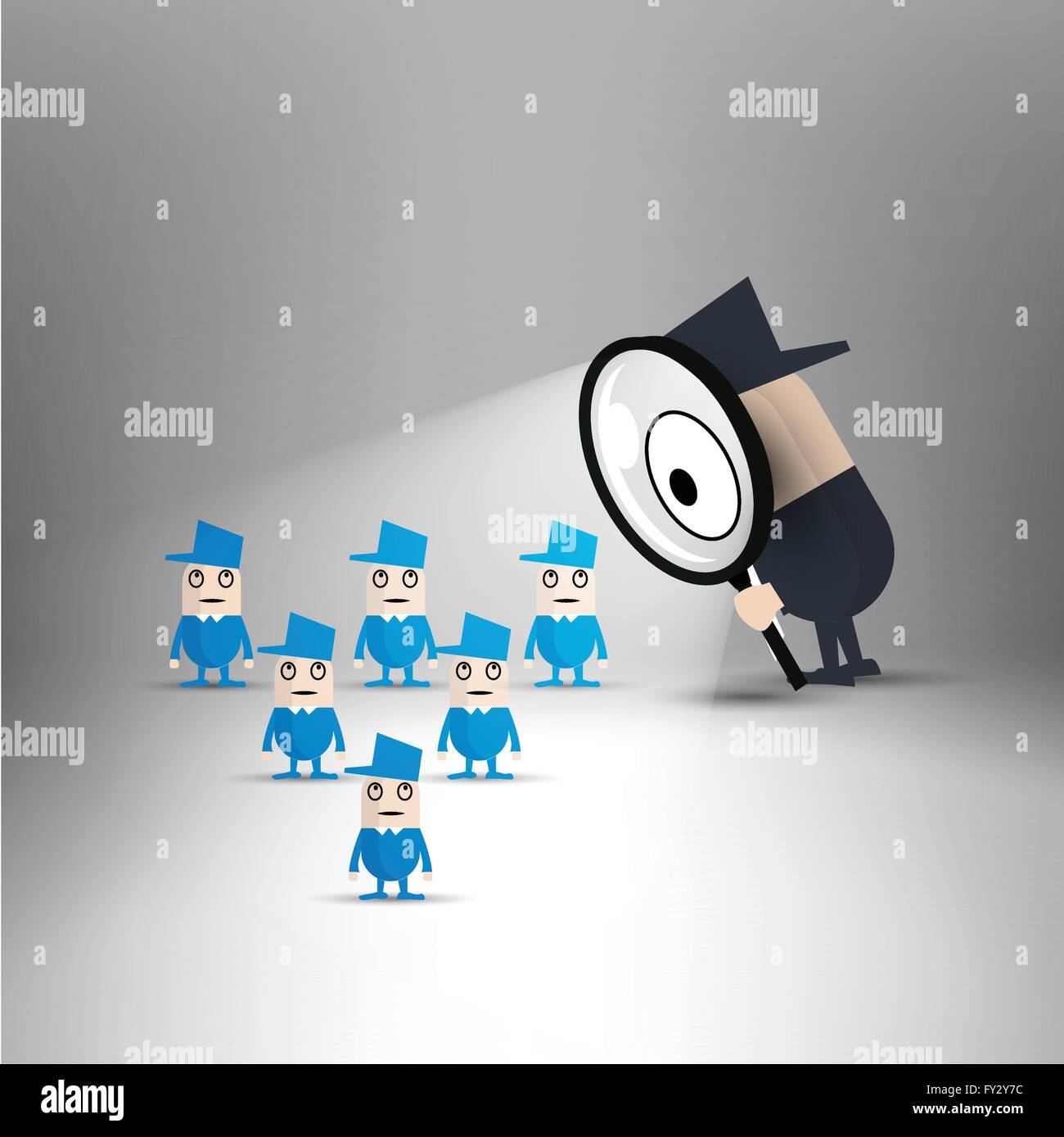 Under investigation Stock Vector Images - Alamy