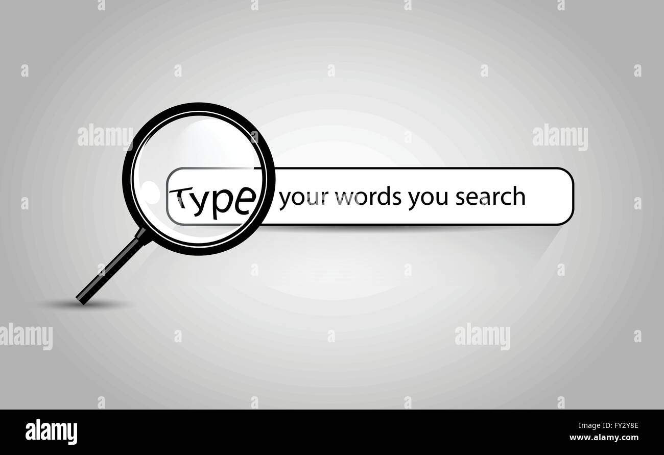 Search bar tool web Stock Vector Images - Alamy