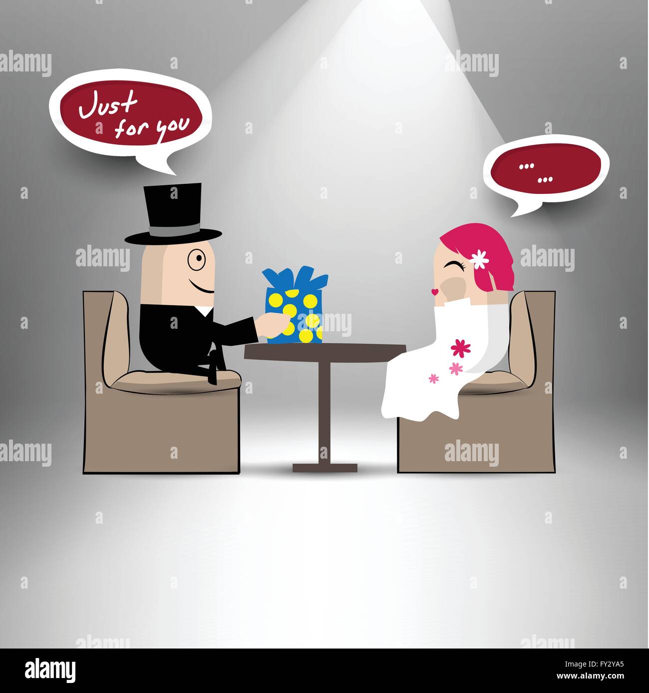 Darling illustration hi-res stock photography and images - Alamy