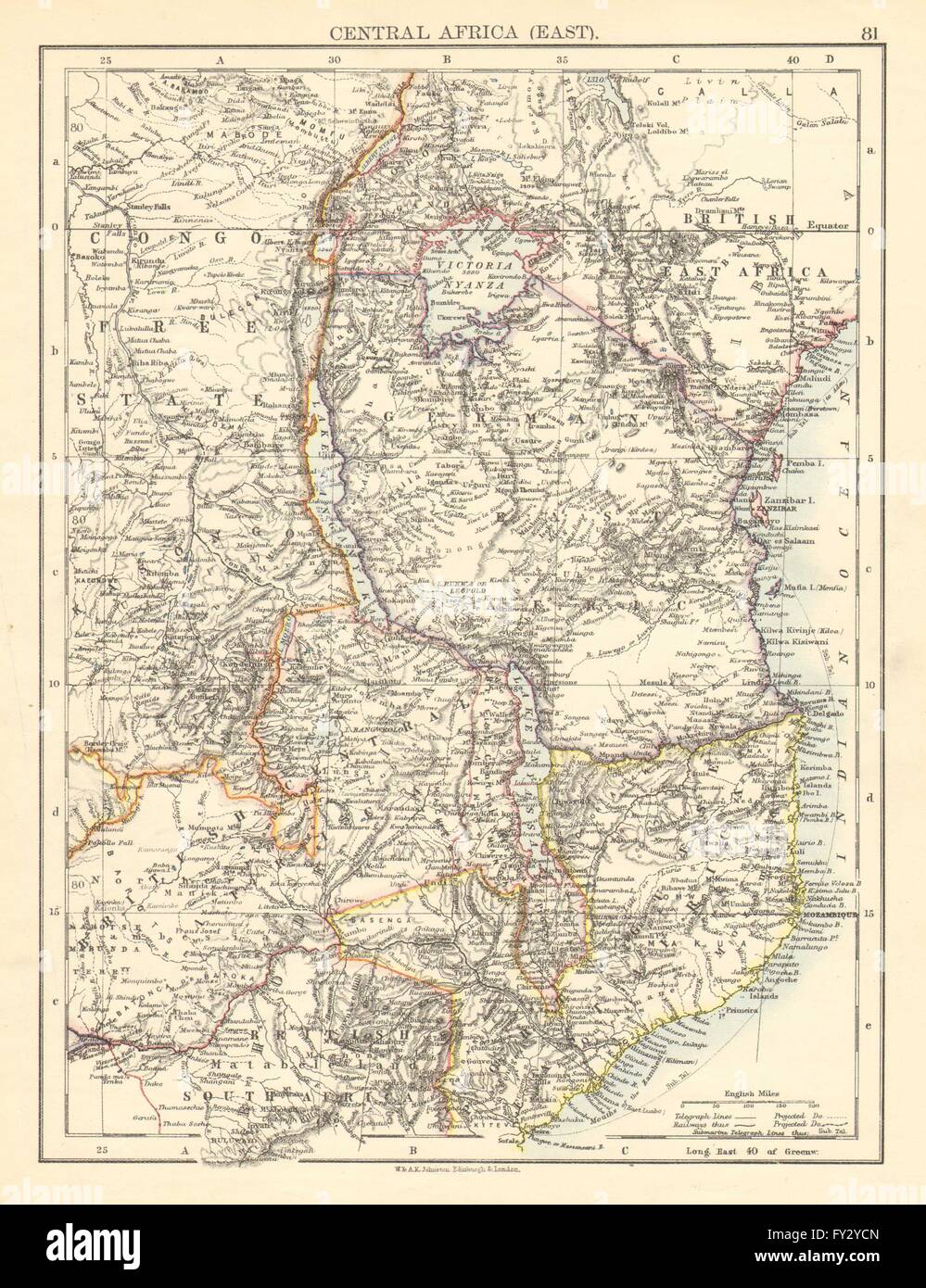 COLONIAL EAST AFRICA. German/British/Portuguese East Africa. Tanzania ...