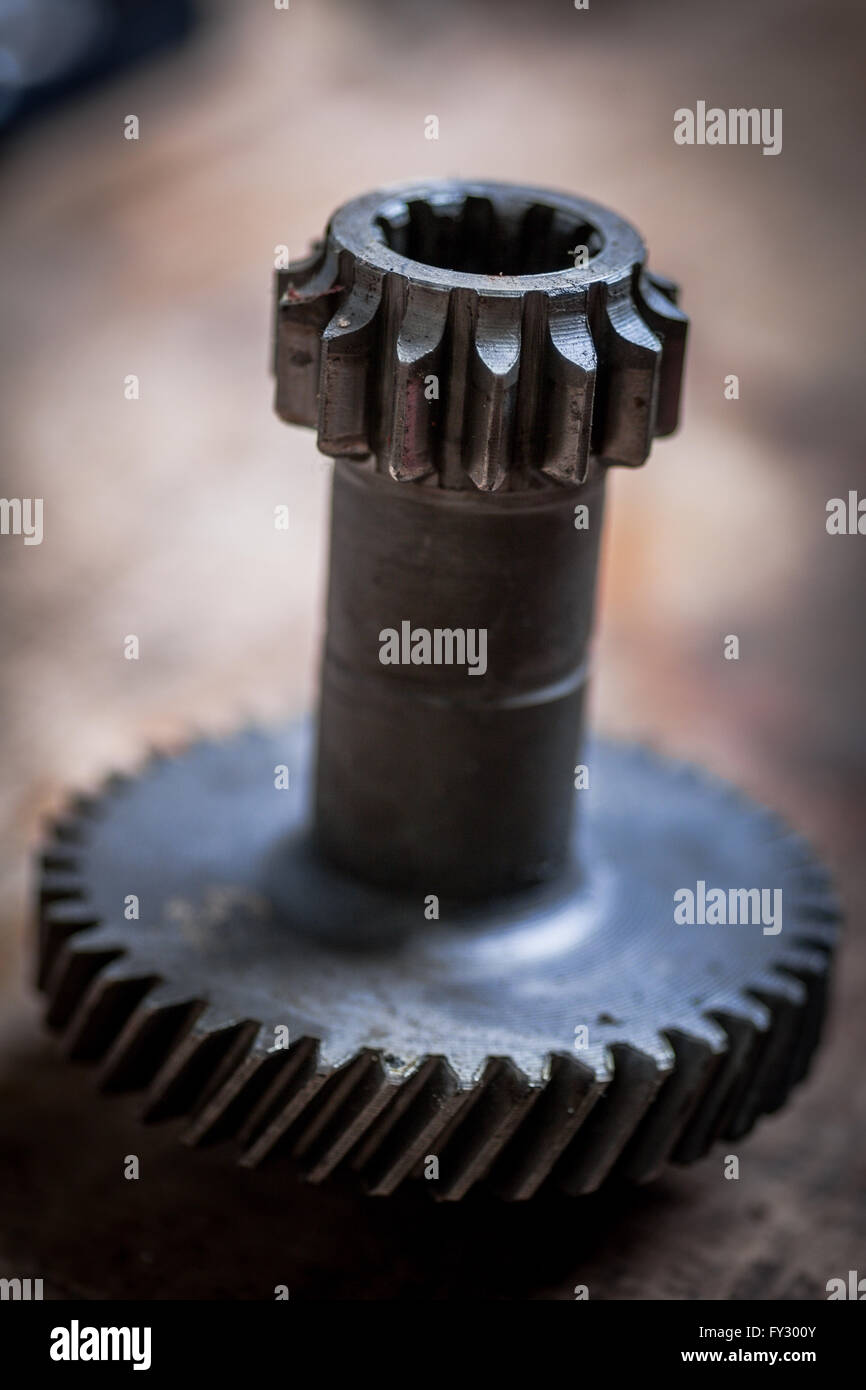Color image of a piece in a car's gear box Stock Photo - Alamy