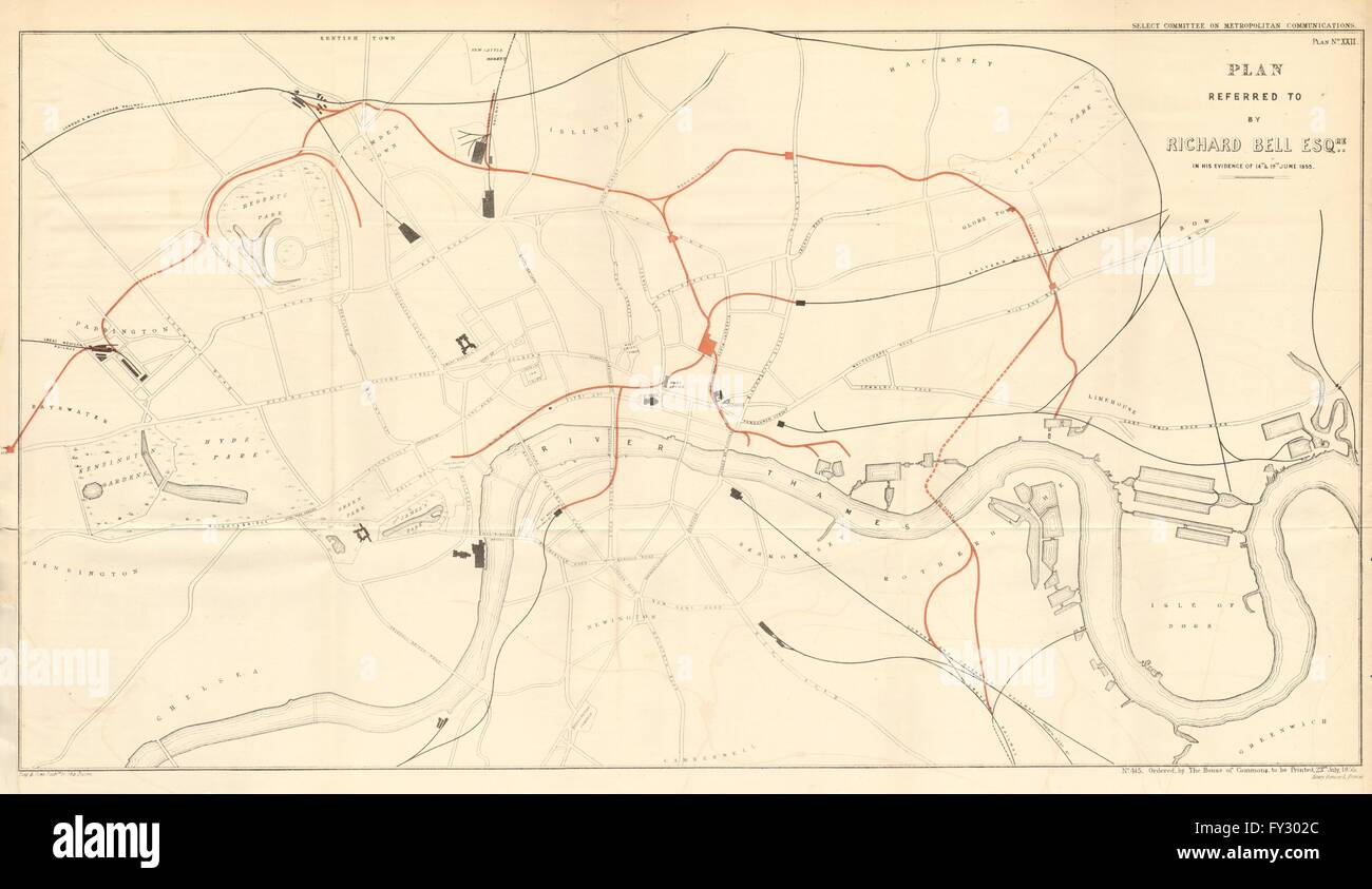 Rail route map hi-res stock photography and images - Alamy