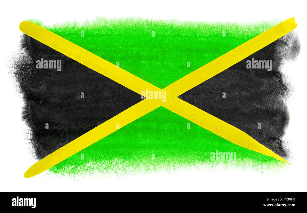 Jamaican Flag Cut Out Stock Images & Pictures - Alamy