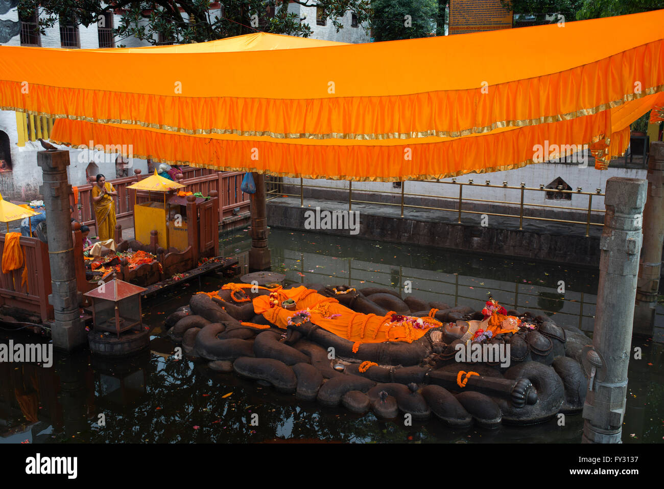 Budhanilkantha hi-res stock photography and images - Alamy