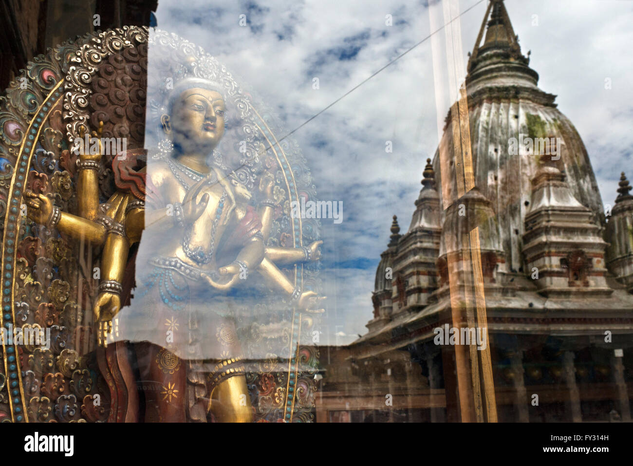 Rato Machhendranath Temple, Bungamati, Kathmandu Valley, Nepal. The ...
