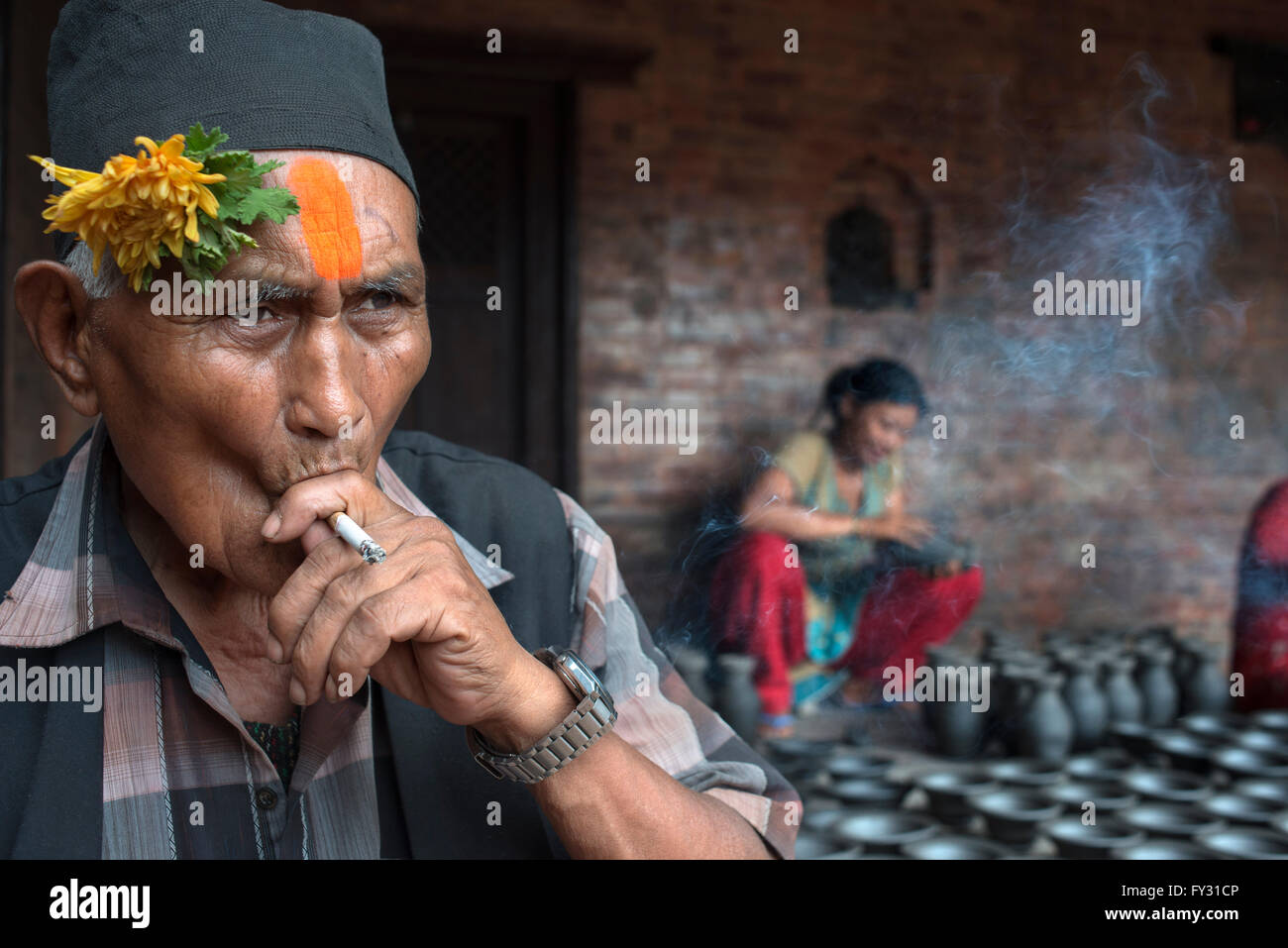 Travel pottery nepal hi-res stock photography and images - Alamy
