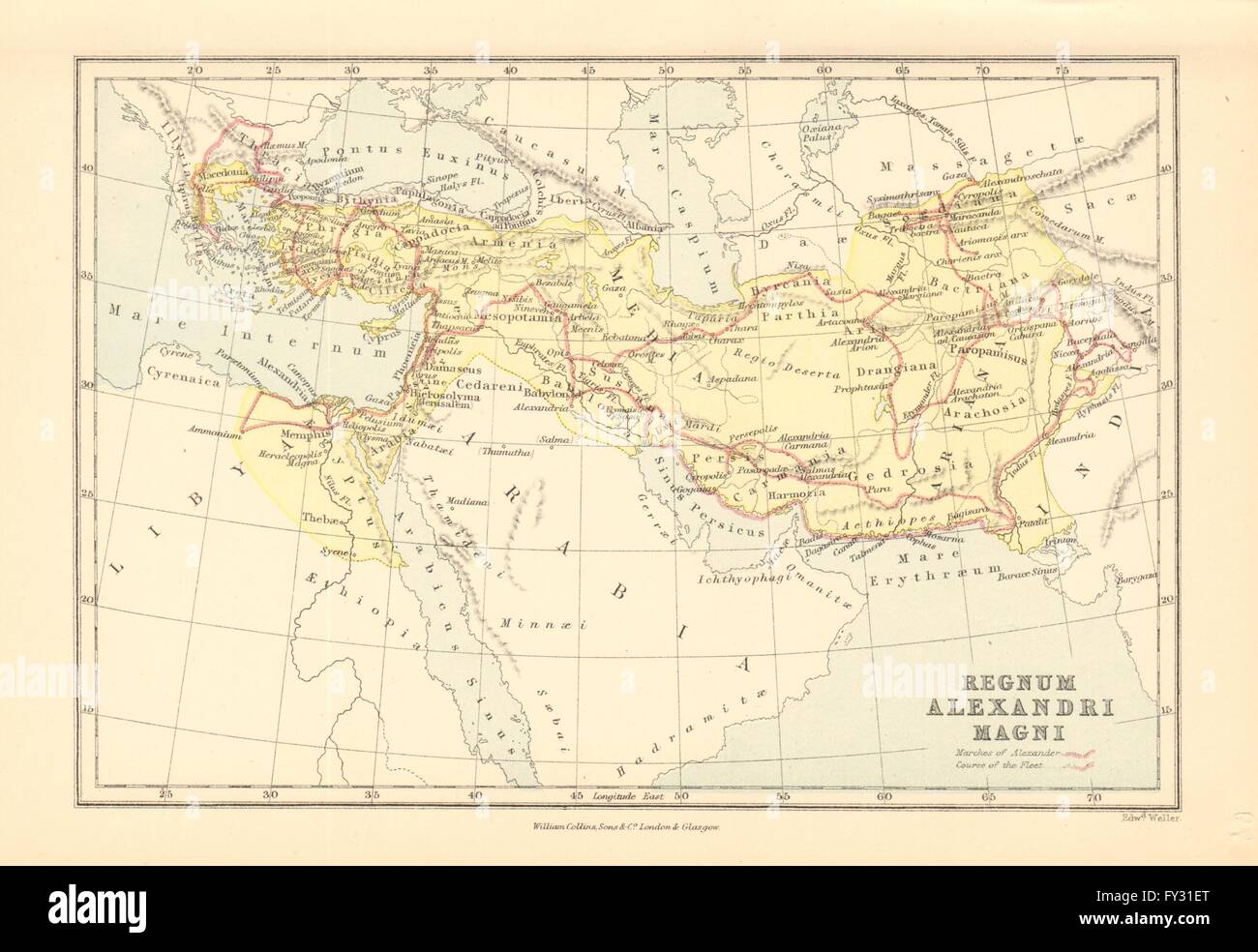 Alexander the great empire map hi-res stock photography and images - Alamy