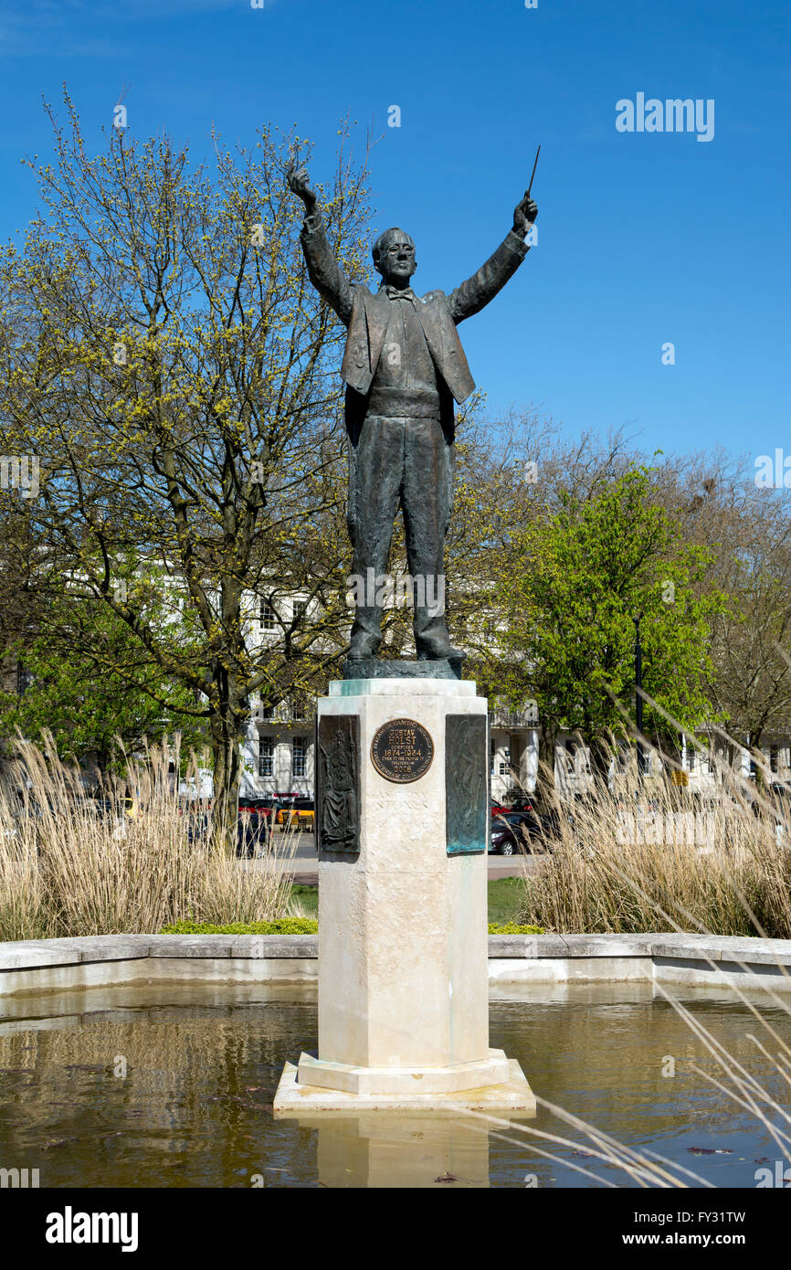 Gustav Holst statue in Imperial Gardens, Cheltenham, Gloucestershire ...