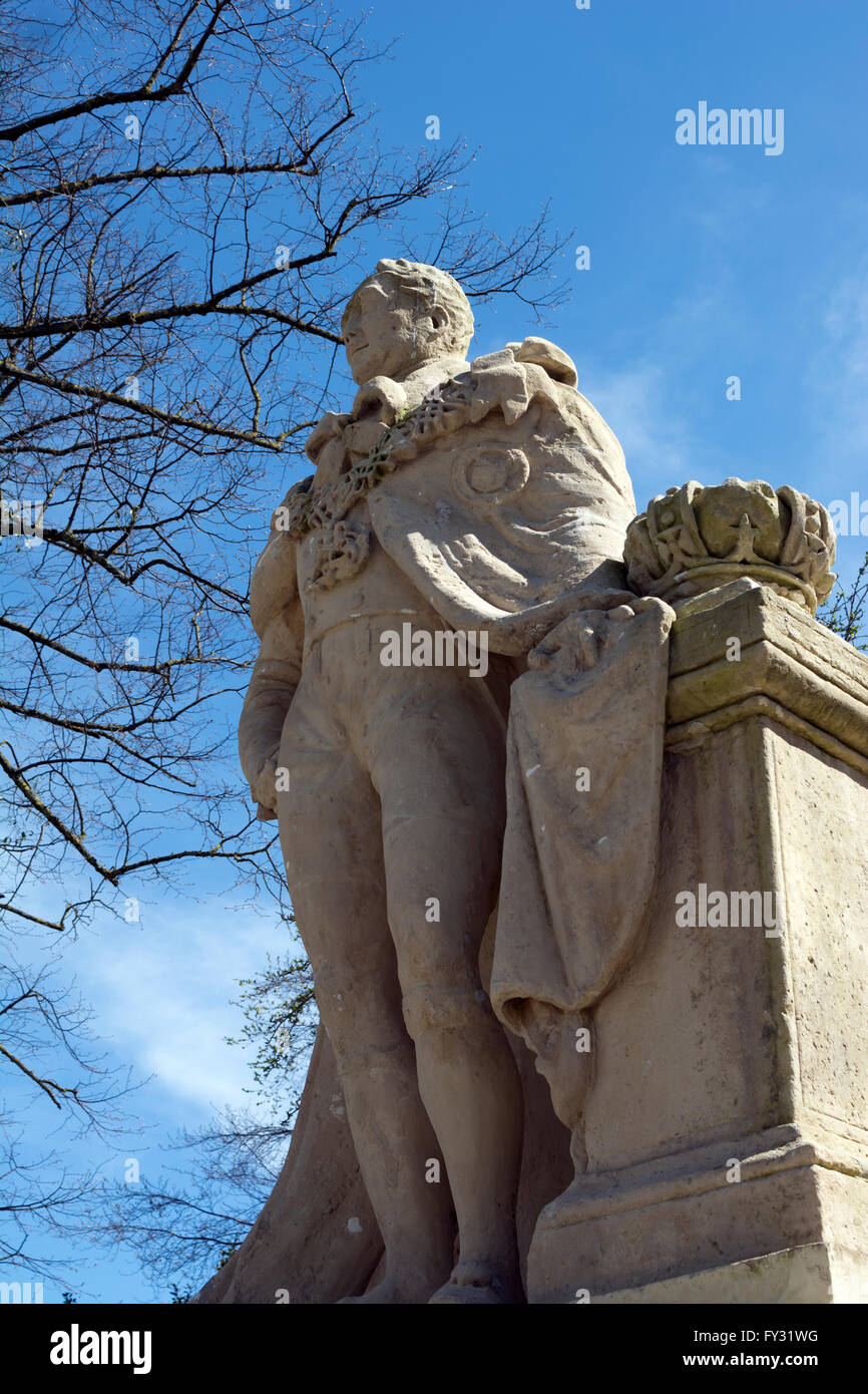 King William IV statue in Montpelier Gardens, Cheltenham ...