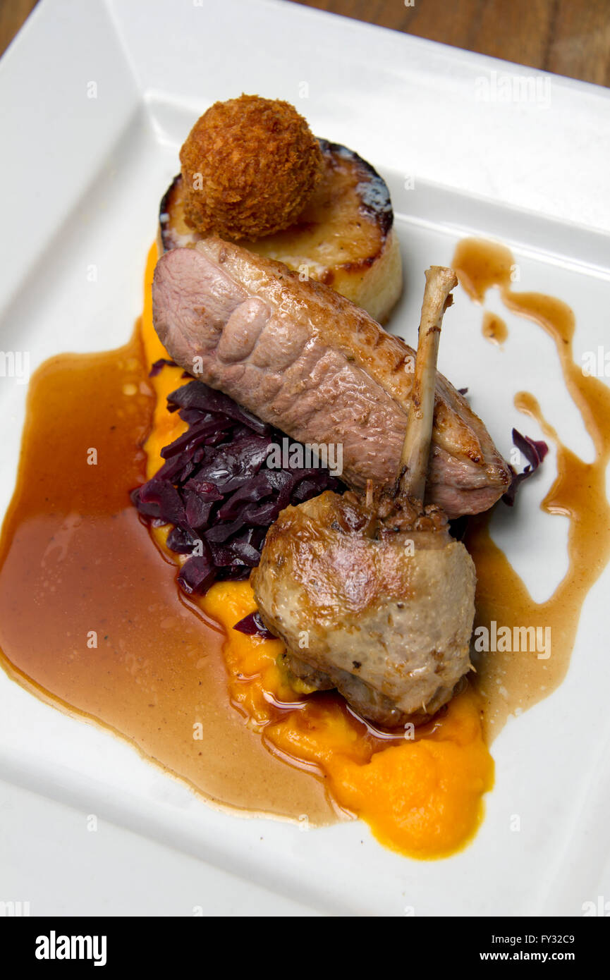 The Cott Inn, Dartington, Totnes, Devonshire Stock Photo - Alamy