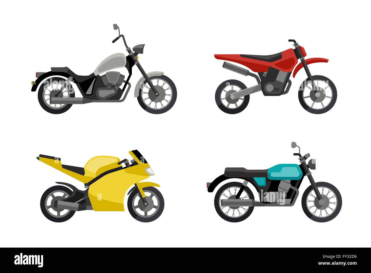 Types of motorcycles hi-res stock photography and images - Alamy