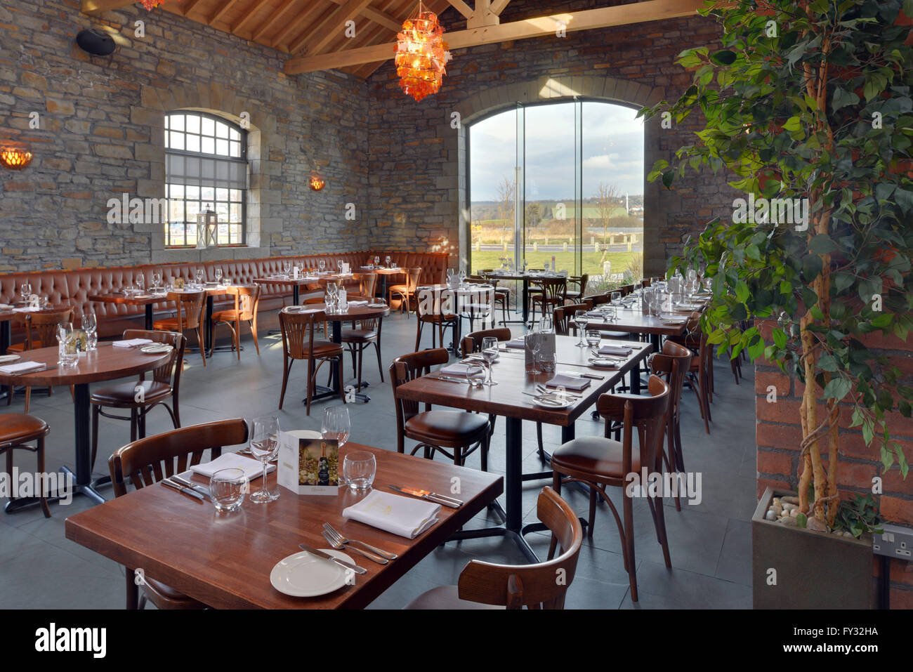 Sosban Restaurant,Llanelli, Wales, UK Stock Photo - Alamy