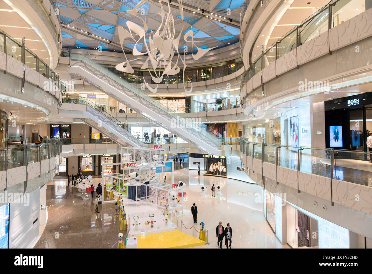 Shopping Mall Shanghai High Resolution Stock Photography and Images - Alamy
