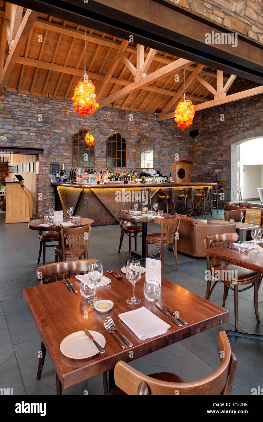 Sosban Restaurant,Llanelli, Wales, UK Stock Photo - Alamy