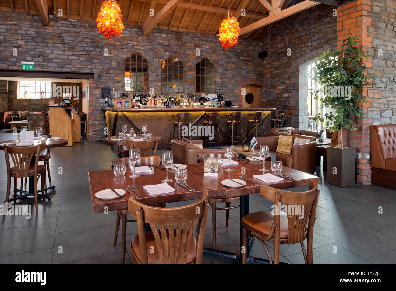 Sosban Restaurant,Llanelli, Wales, UK Stock Photo - Alamy