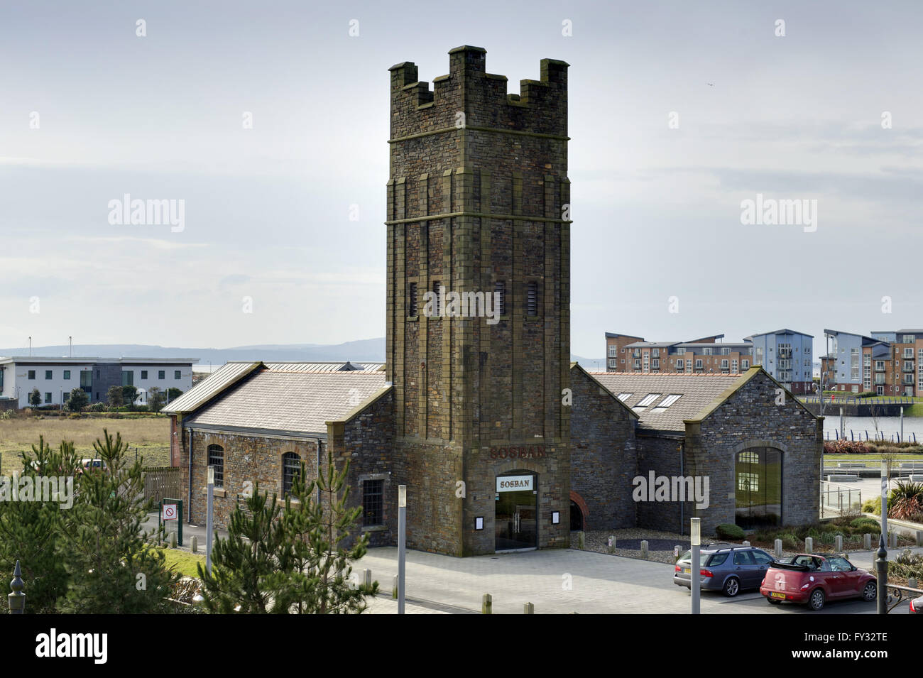 Sosban Restaurant,Llanelli, Wales, UK Stock Photo - Alamy