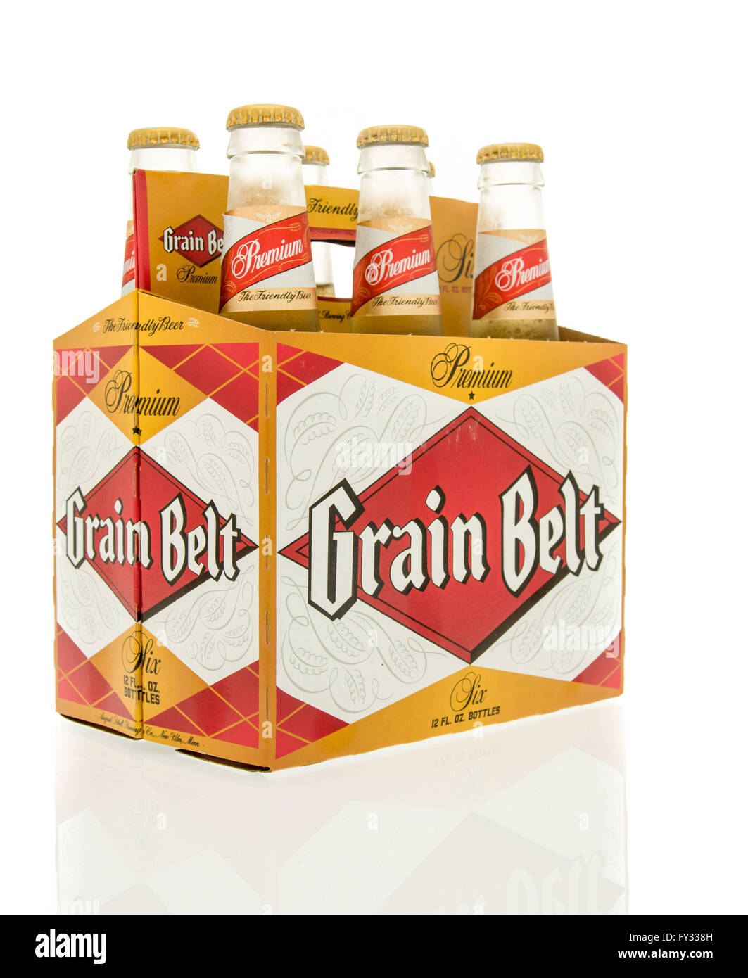 Bottles six pack hi-res stock photography and images - Alamy