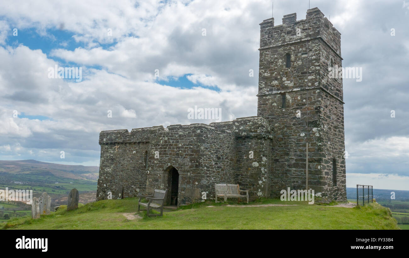 Brentor Church, Devon Stock Photo - Alamy