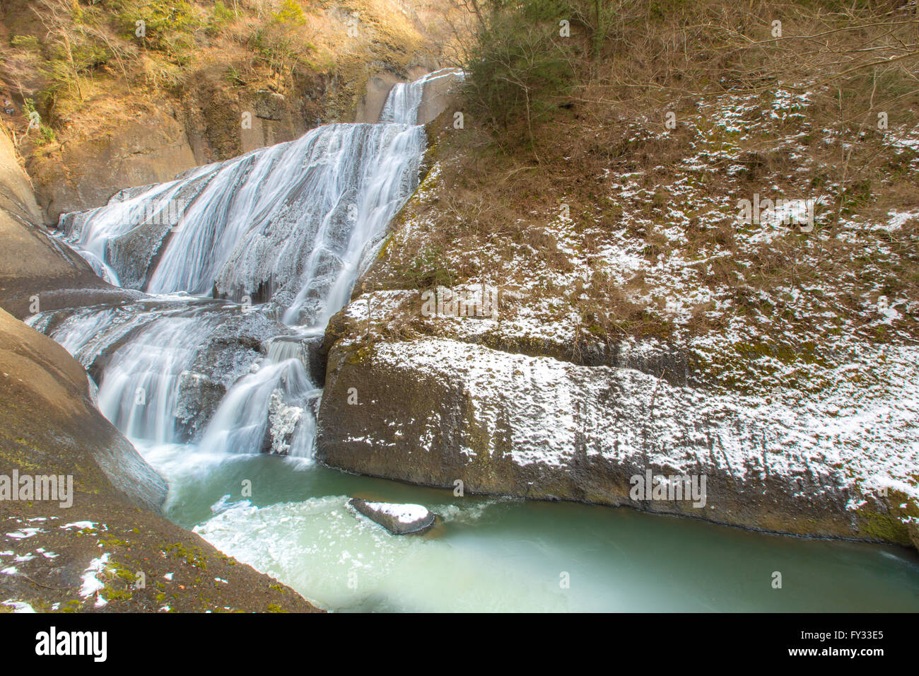 Snow fukuroda falls hi-res stock photography and images - Alamy