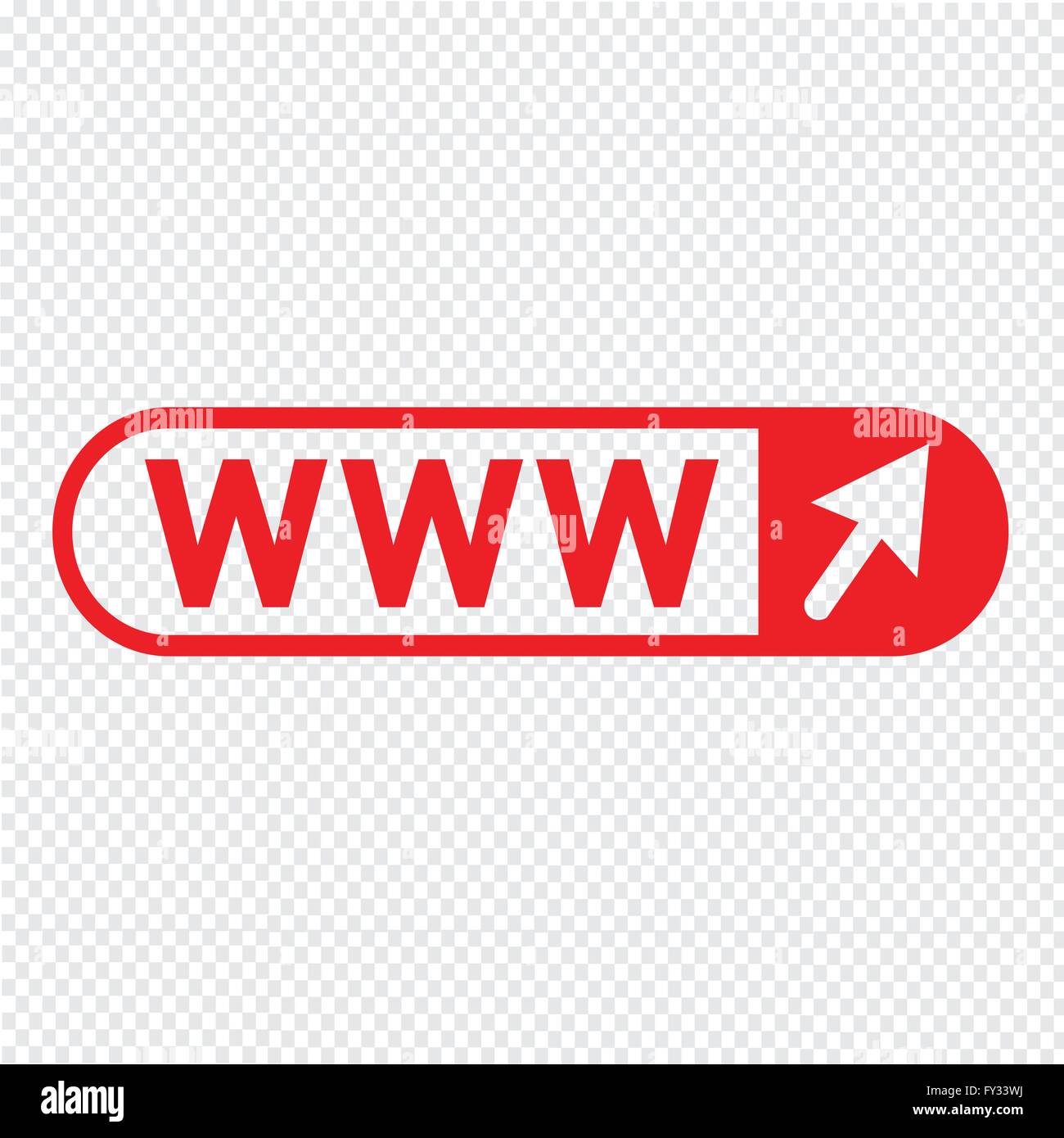 www web icon Illustration design Stock Vector Image & Art - Alamy