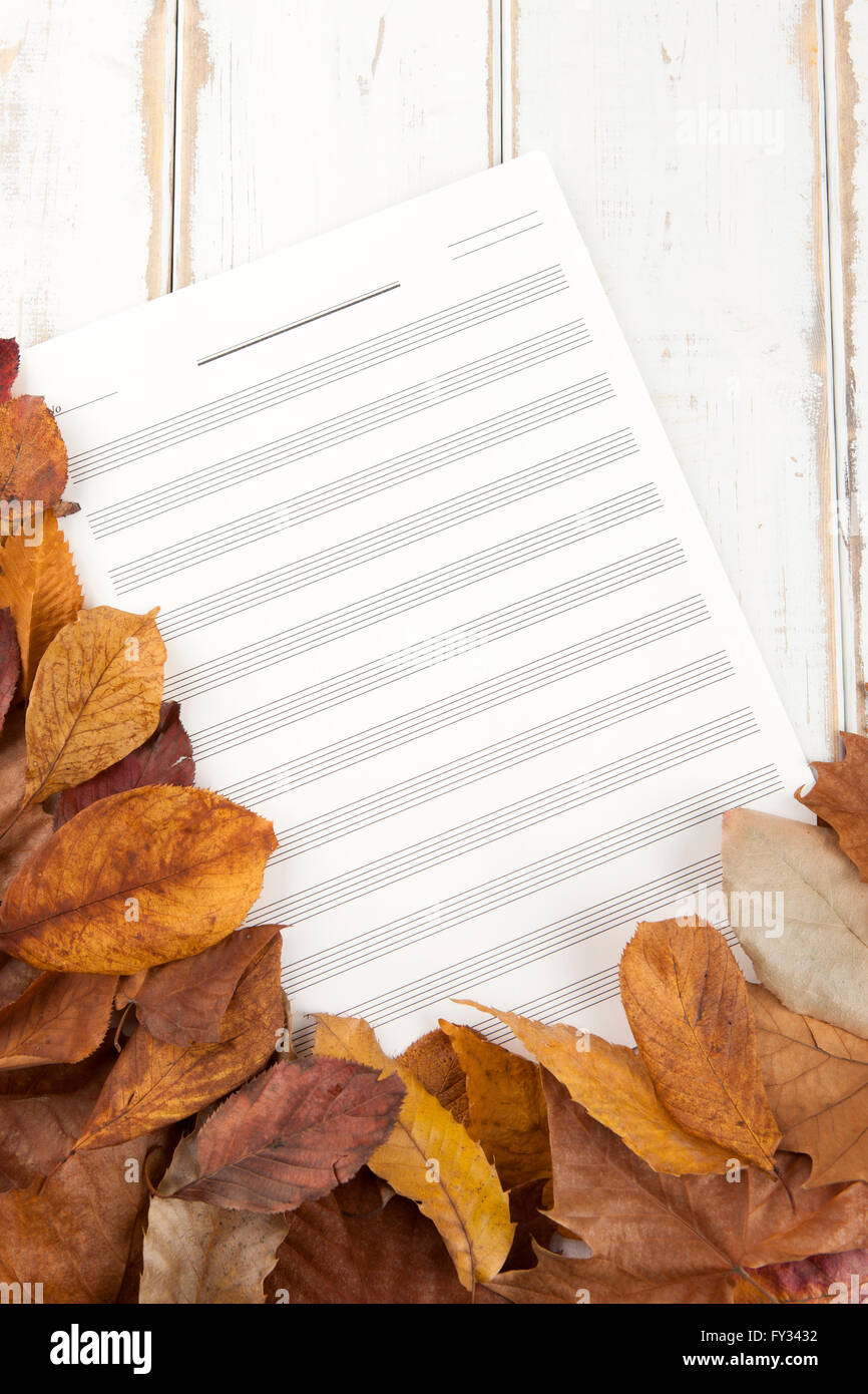 [PHO191] Autumn Objects Stock Photo - Alamy