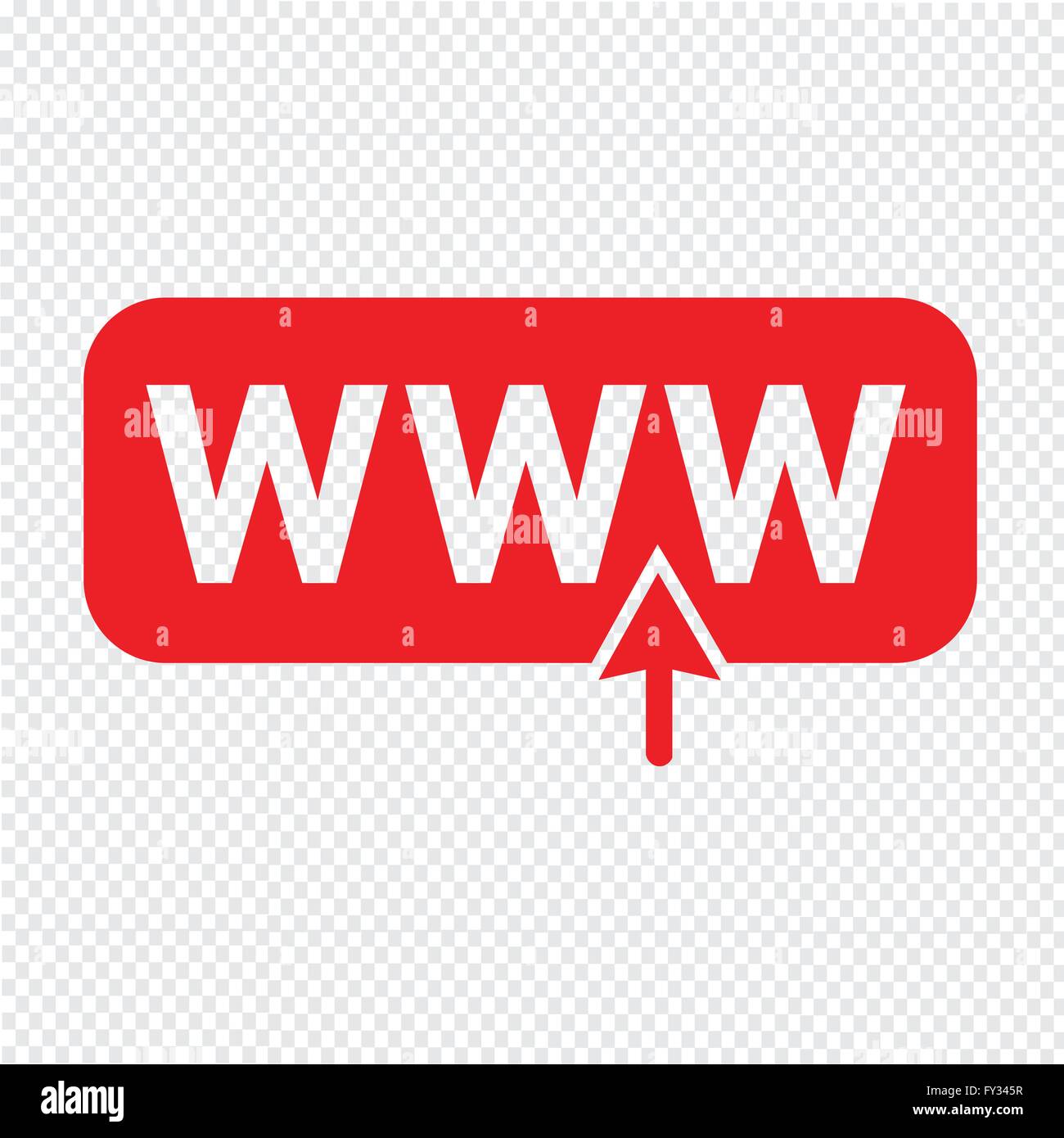 www web icon Illustration design Stock Vector Image & Art - Alamy