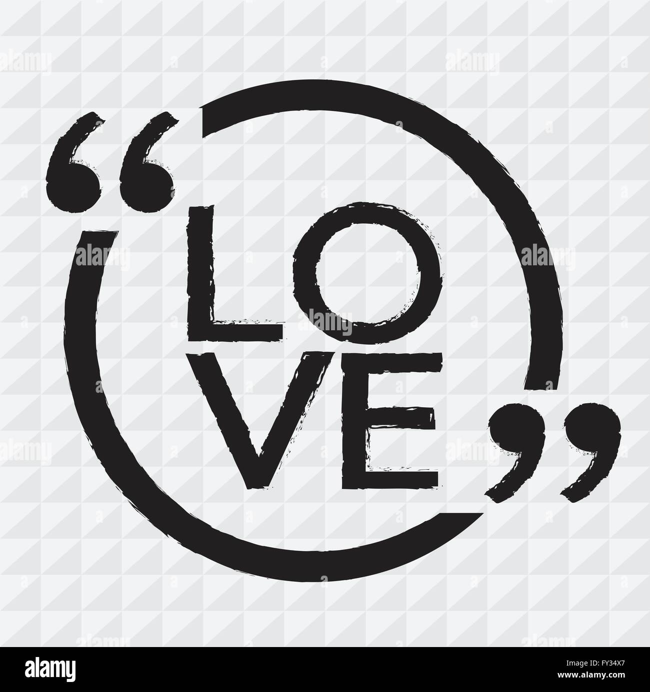 love lettering Illustration design Stock Vector Image & Art - Alamy