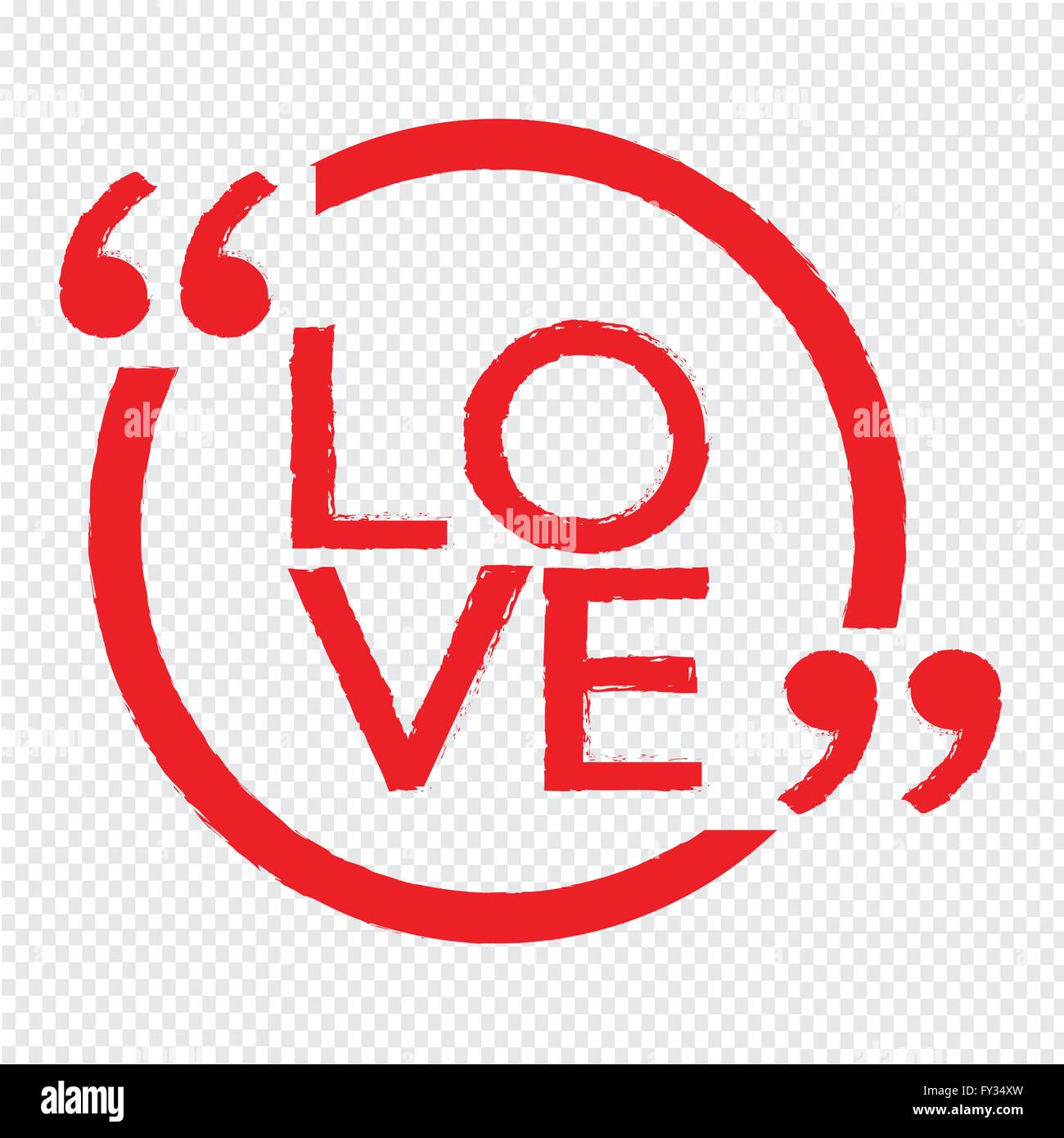 love lettering Illustration design Stock Vector Image & Art - Alamy
