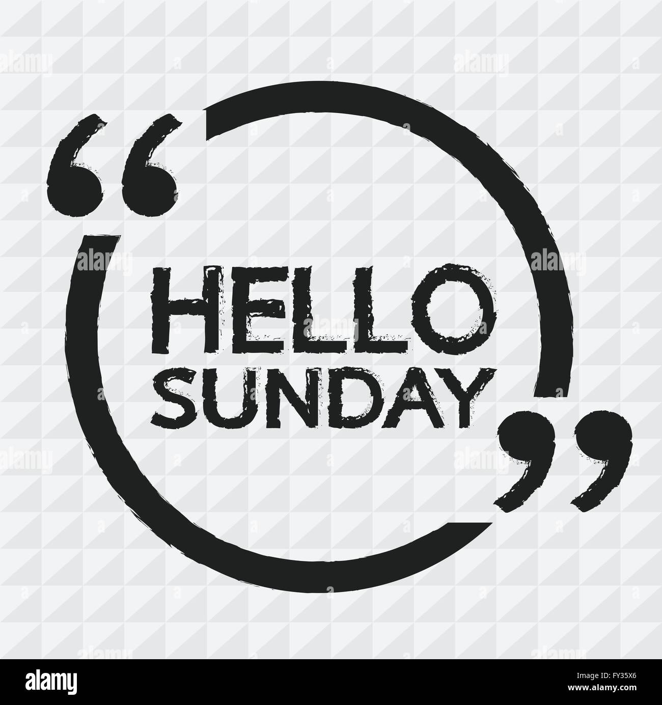 Sunday letters Stock Vector Images - Alamy