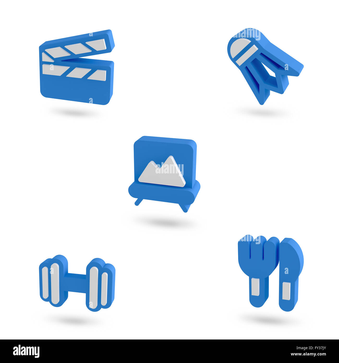 Fusion graphic 3d icon hi-res stock photography and images - Alamy