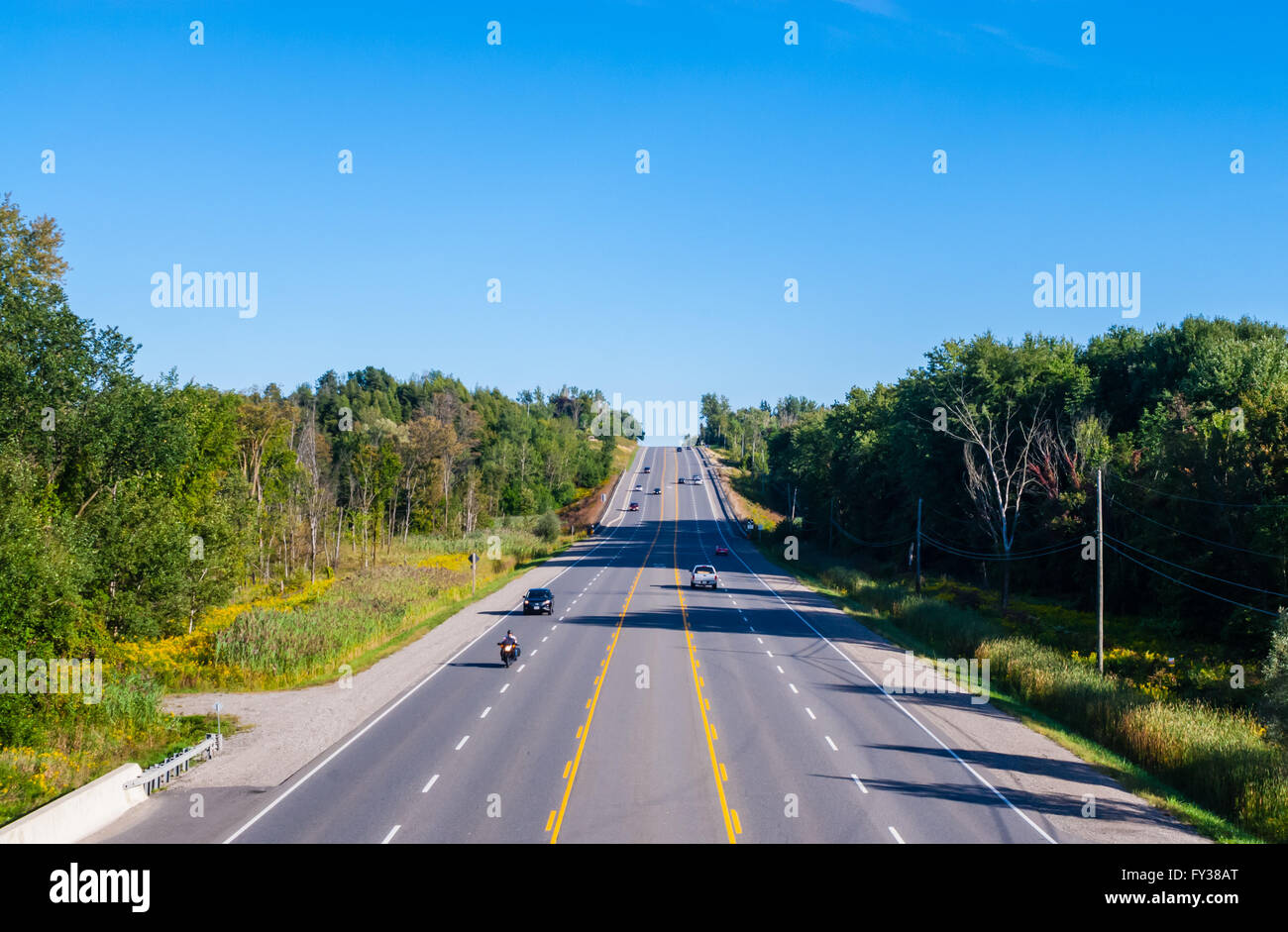 Multi lane motorway hi-res stock photography and images - Alamy