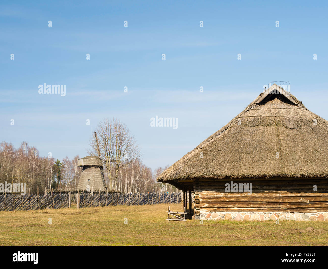 Rumšiškės is a Lithuanian heritage park near Kaunas Stock Photo - Alamy